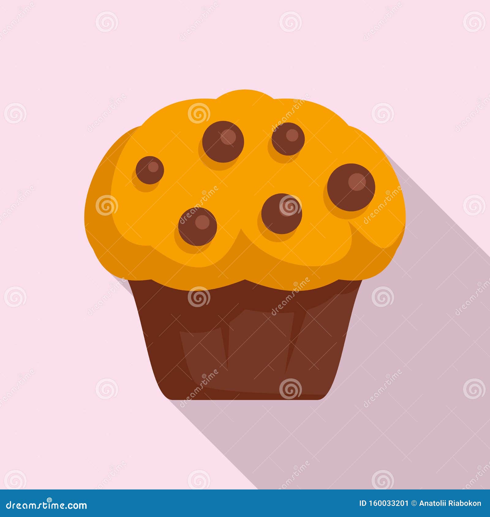 Icono De Quequitos Caseros, Estilo Plano Ilustración del Vector ...