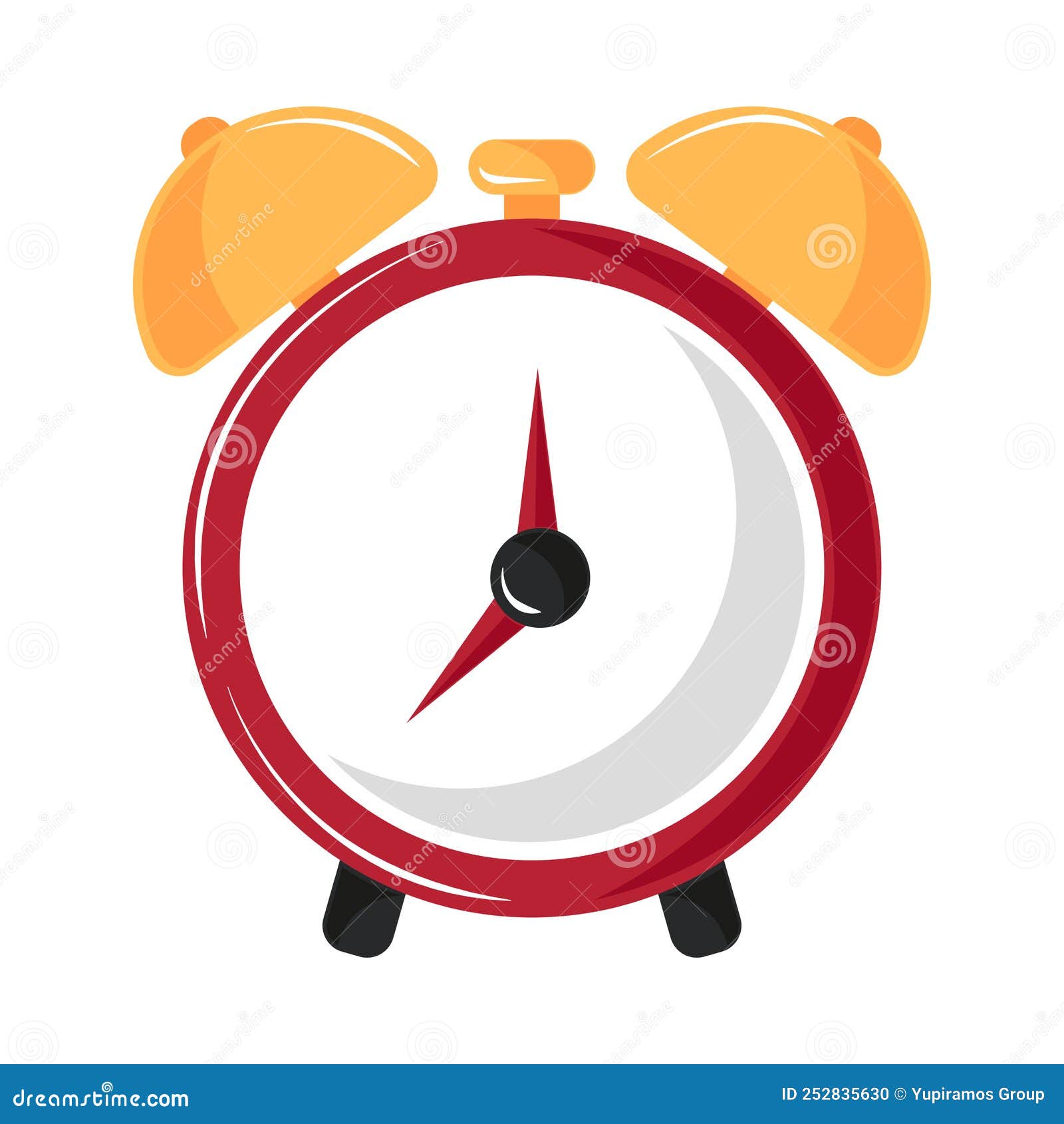 Icono de reloj de alarma ilustración del vector. Ilustración de vector ...