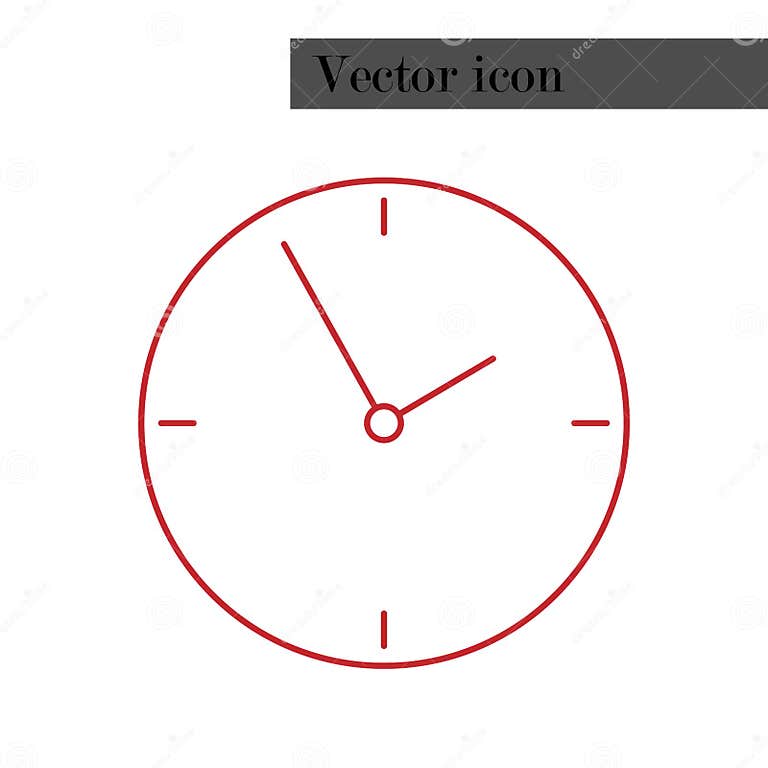 Icono De Reloj Vector De Un Reloj Circular Con Flechas Stock de ... Icono De Reloj Vector De Un Reloj Circular Con Flechas Stock de ...