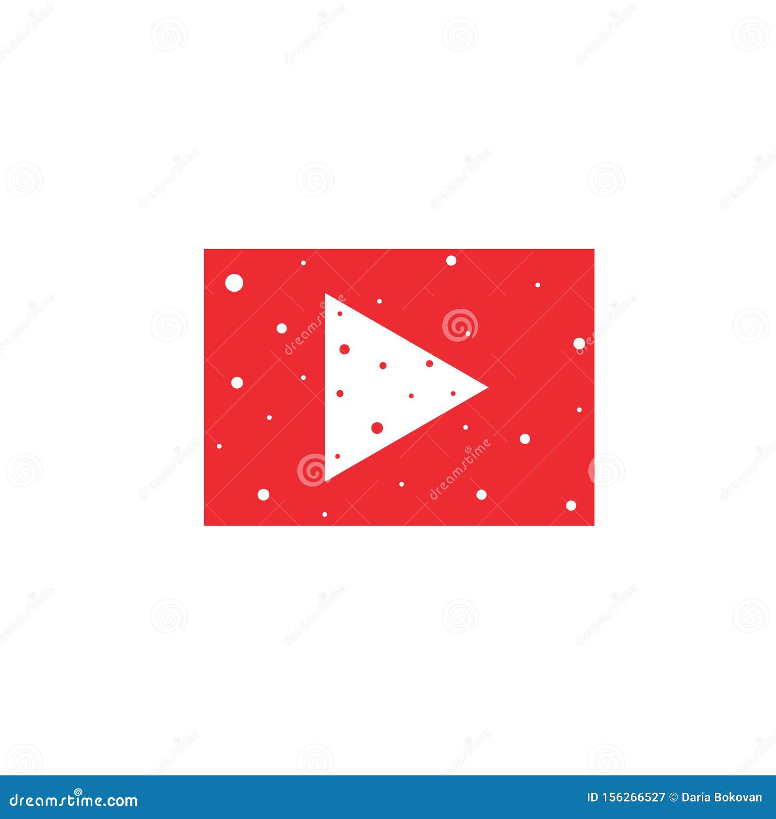 Icono de Reproducir vector stock de ilustración. Ilustración de juego ...