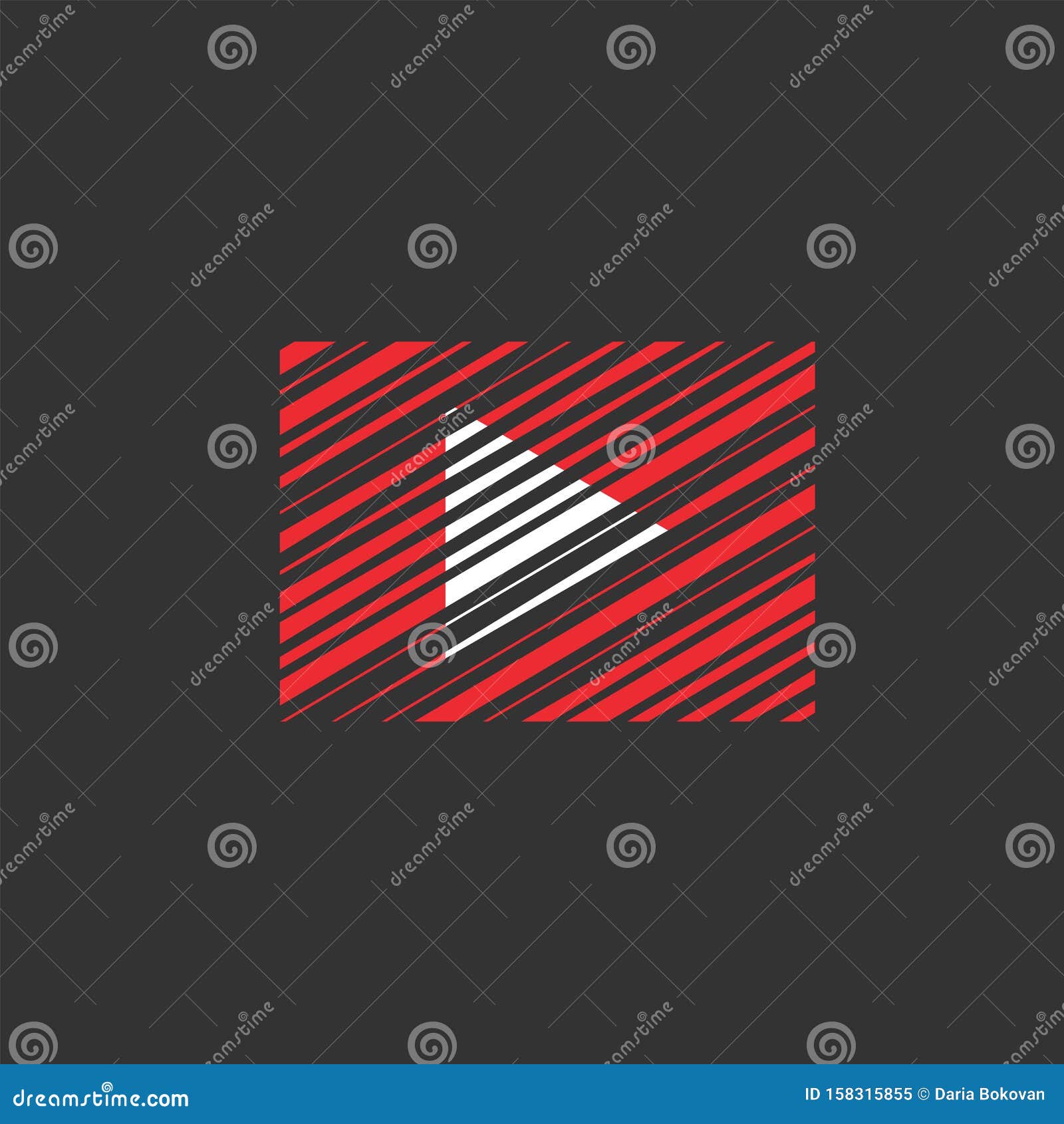 Icono de Reproducir vector stock de ilustración. Ilustración de ...