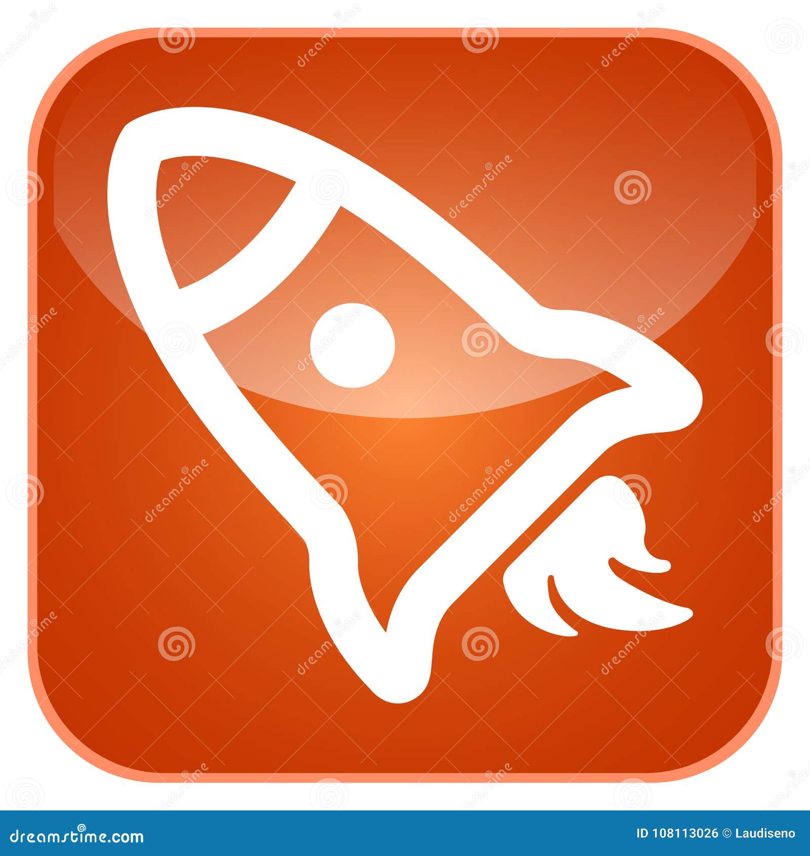 Icono de Rocket app ilustración del vector. Ilustración de sencillo ...