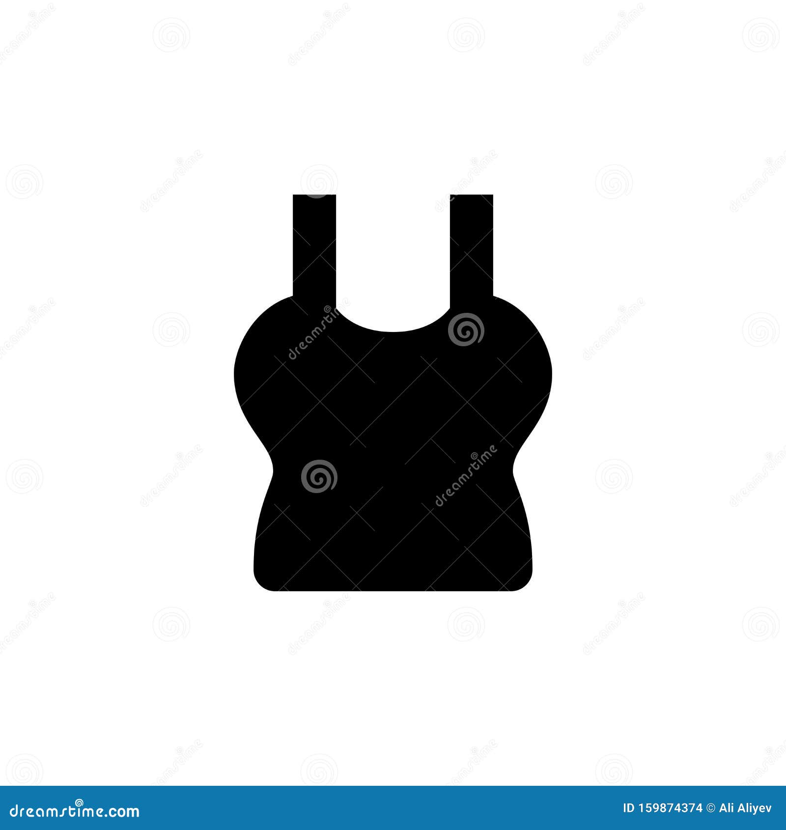 Icono De Ropa De Mujer. Signo De Moda Stock de ilustración ...