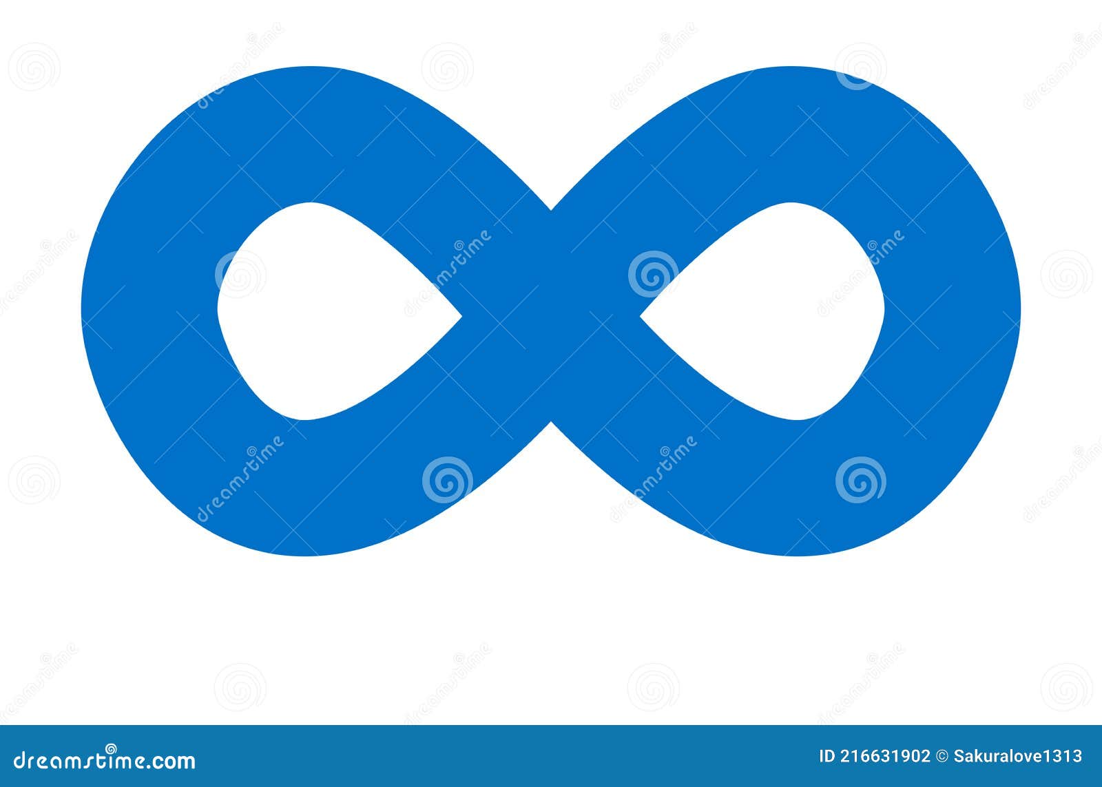 Icono De Símbolo De Infinito. Representando El Concepto De Infinitas ...