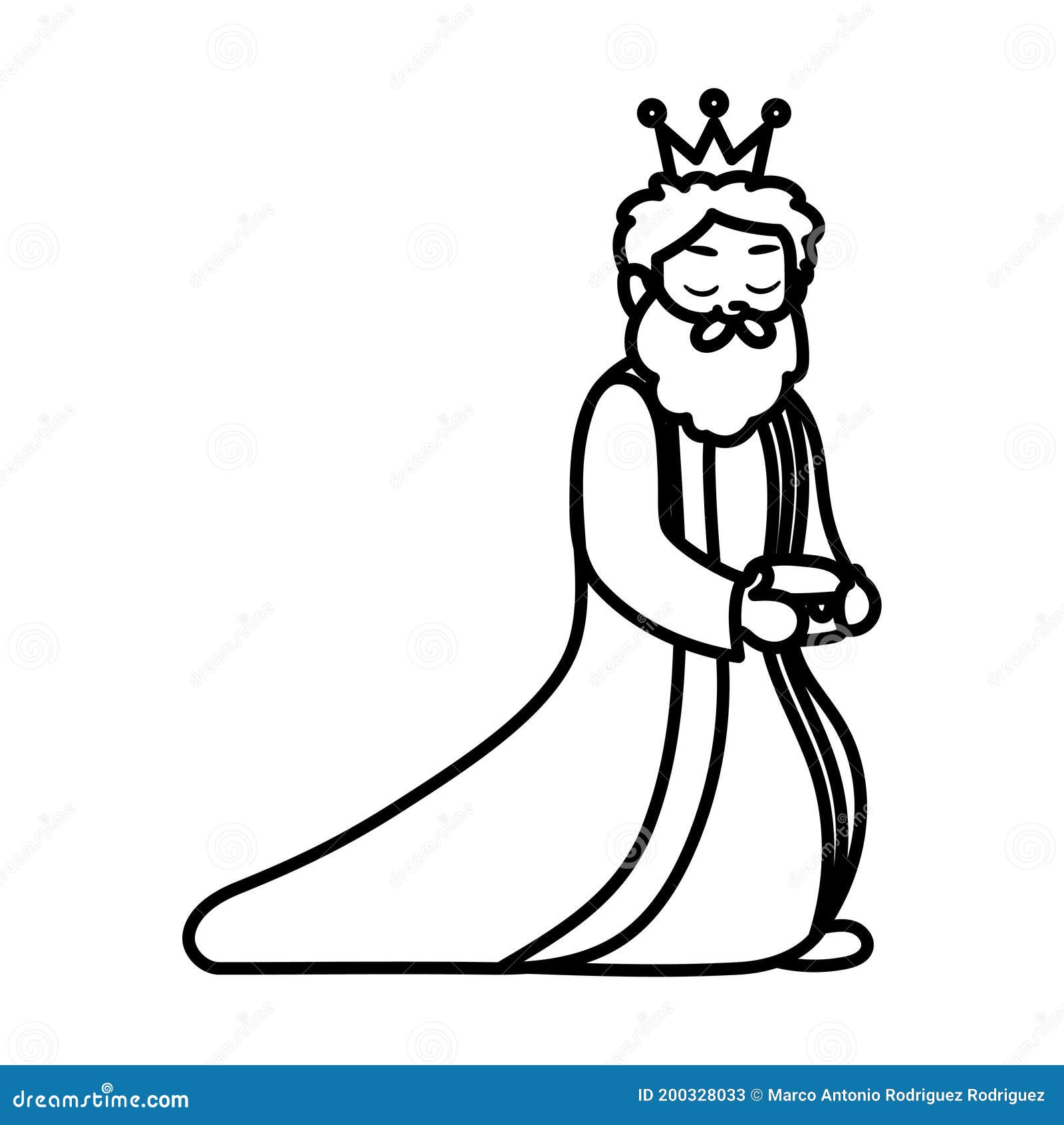 Icono de sabio aislado ilustración del vector. Ilustración de sabio ...