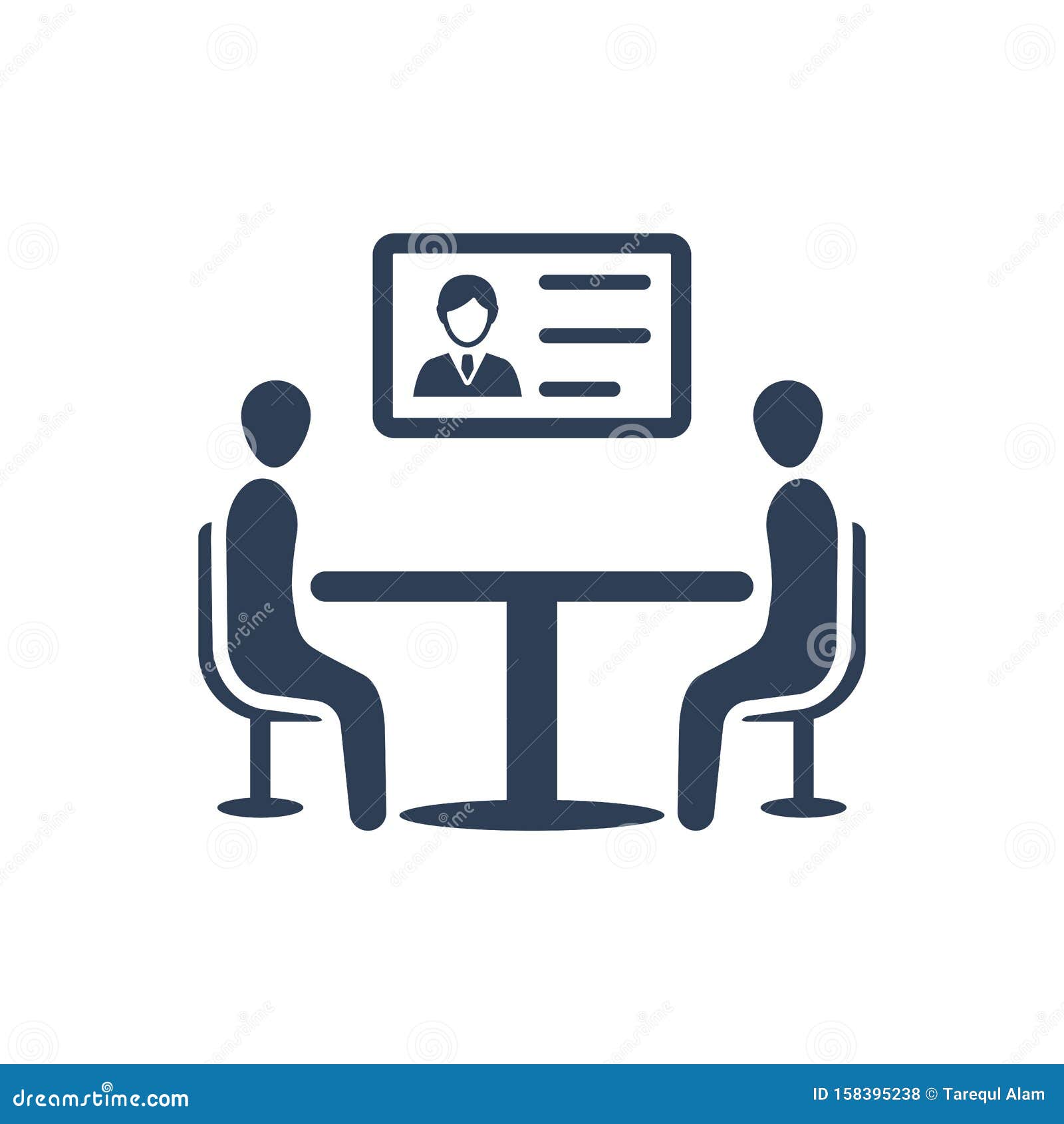 Icono de sala de reuniones stock de ilustración. Ilustración de grupo ...