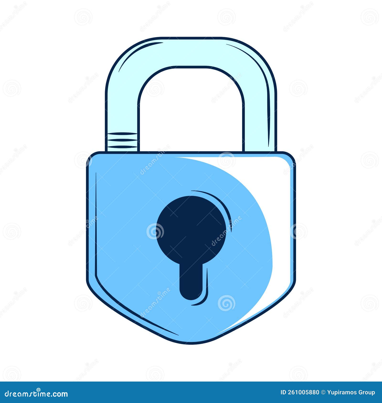 Icono De Seguridad De Candado Ilustración del Vector - Ilustración de ...