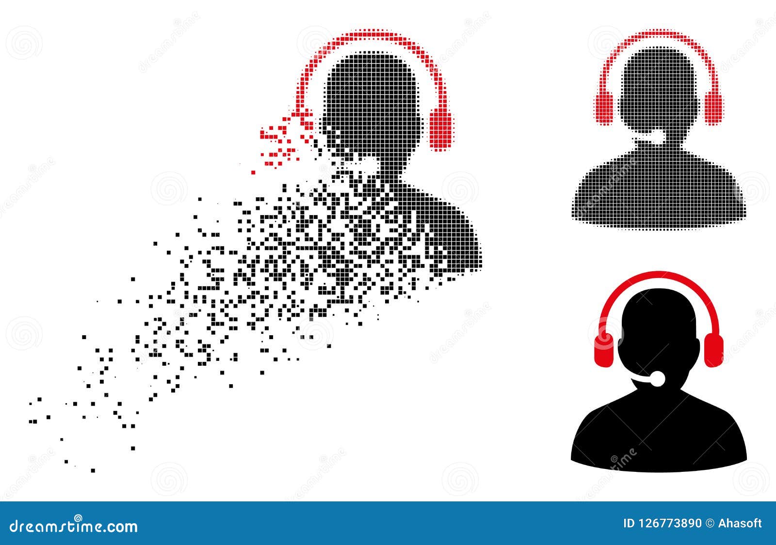 Icono De Semitono De La Televenta Del Pixel Del Polvo Ilustración del ...