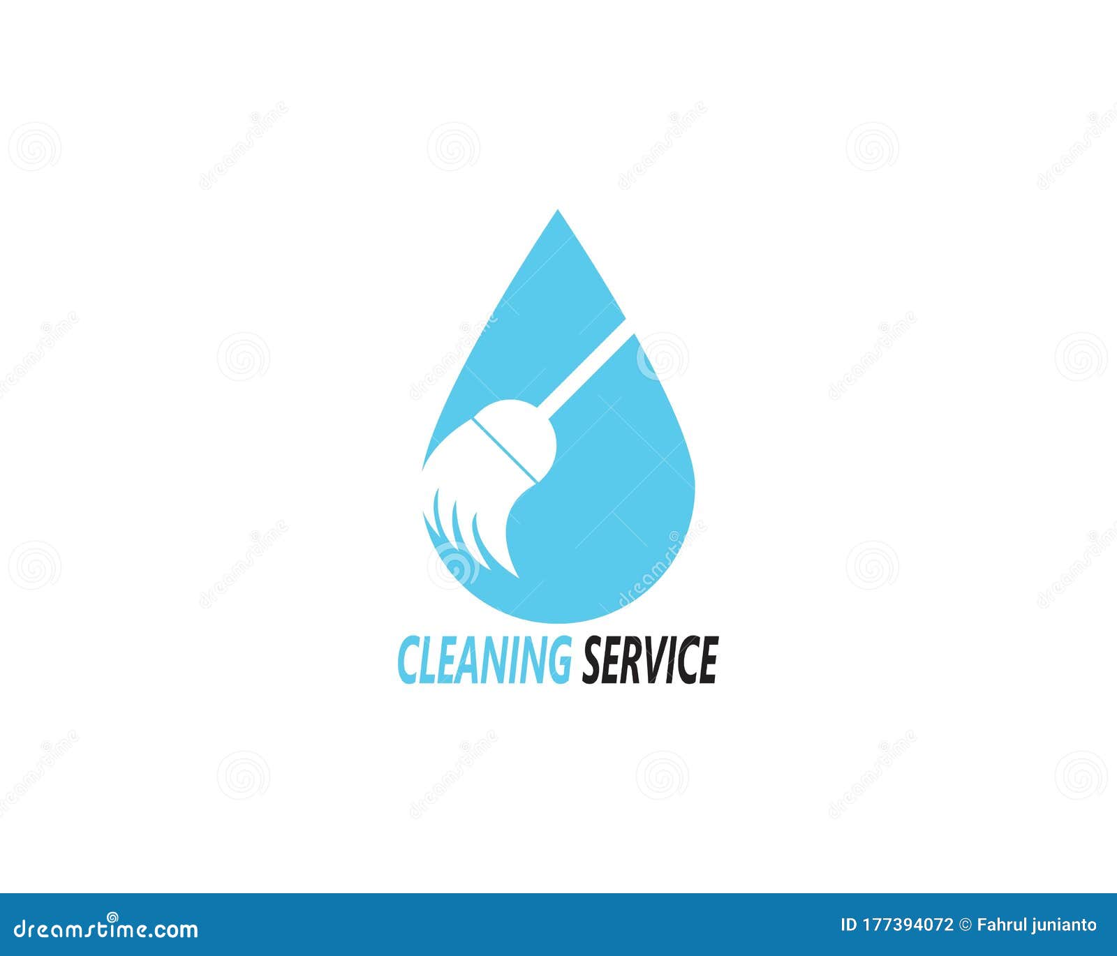 Icono De Servicio De Limpieza E Ilustración Del Vector De Símbolos ...