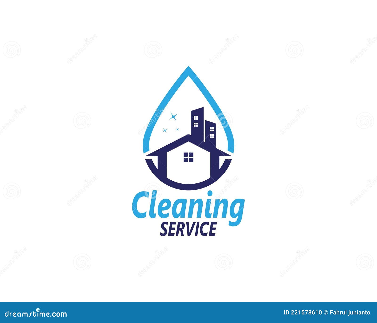 Icono De Servicio De Limpieza E Ilustración Del Vector De Símbolos ...