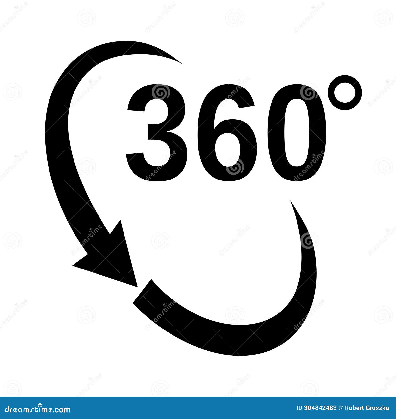 Icono De Signo De 360 Grados Ilustración del Vector - Ilustración de ... Icono De Signo De 360 Grados Ilustración del Vector - Ilustración de ...