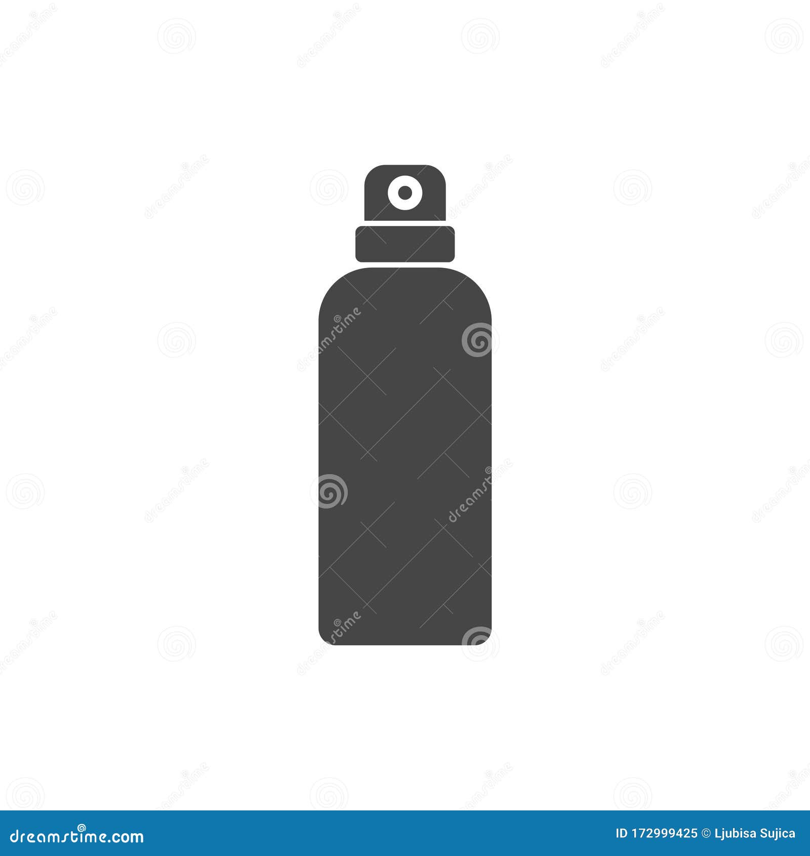 Icono de spray ilustración del vector. Ilustración de aislado - 172999425