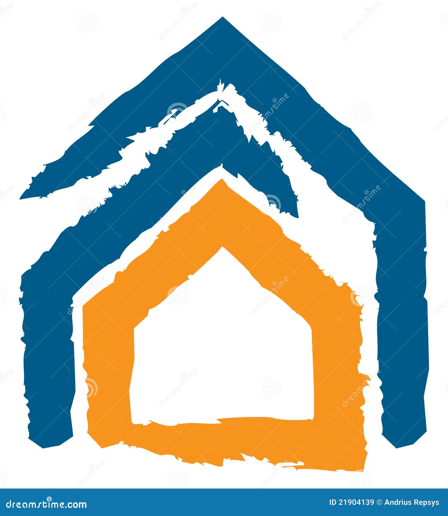 Icono de una casa ilustración del vector. Ilustración de icono - 21904139