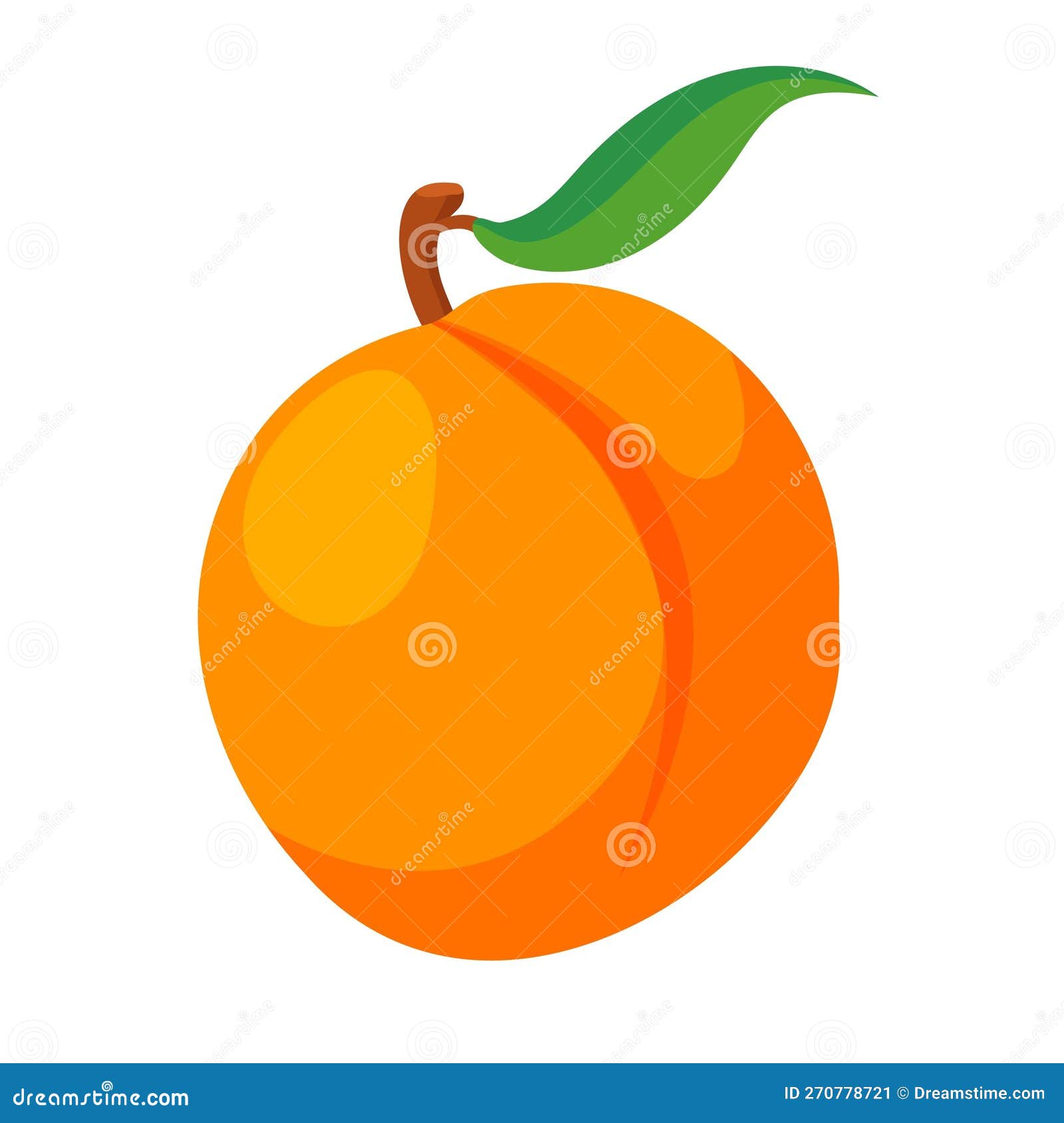 Icono De Vector Aislado De Durazno. Icono De Fruta Aislado. Ilustración ...