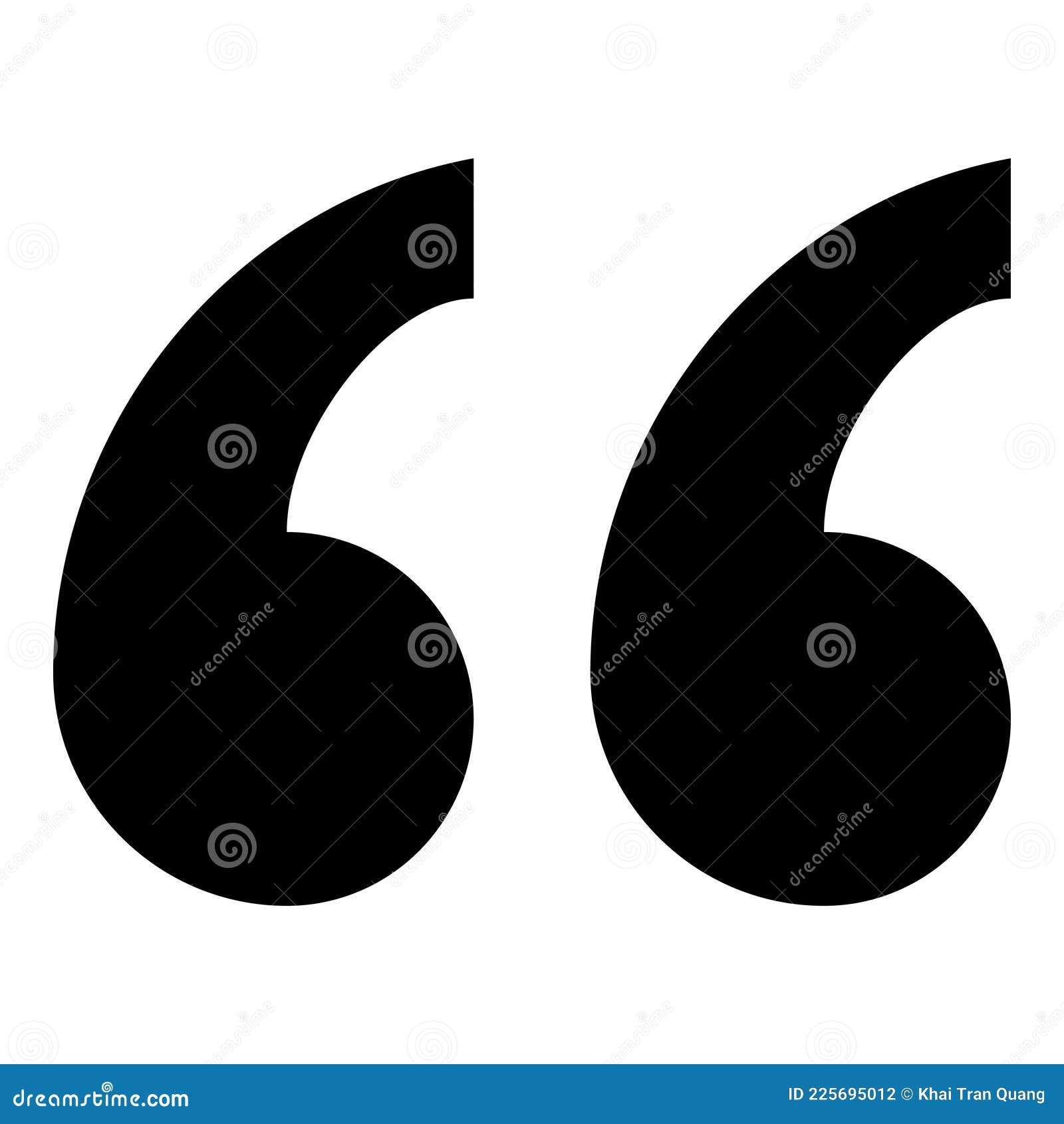 Icono De Vector De Comillas. Ilustración del Vector - Ilustración de ...