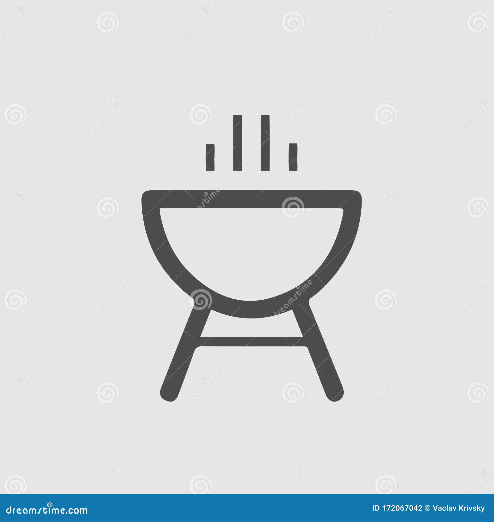 Icono de vector de paro ilustración del vector. Ilustración de icono ...