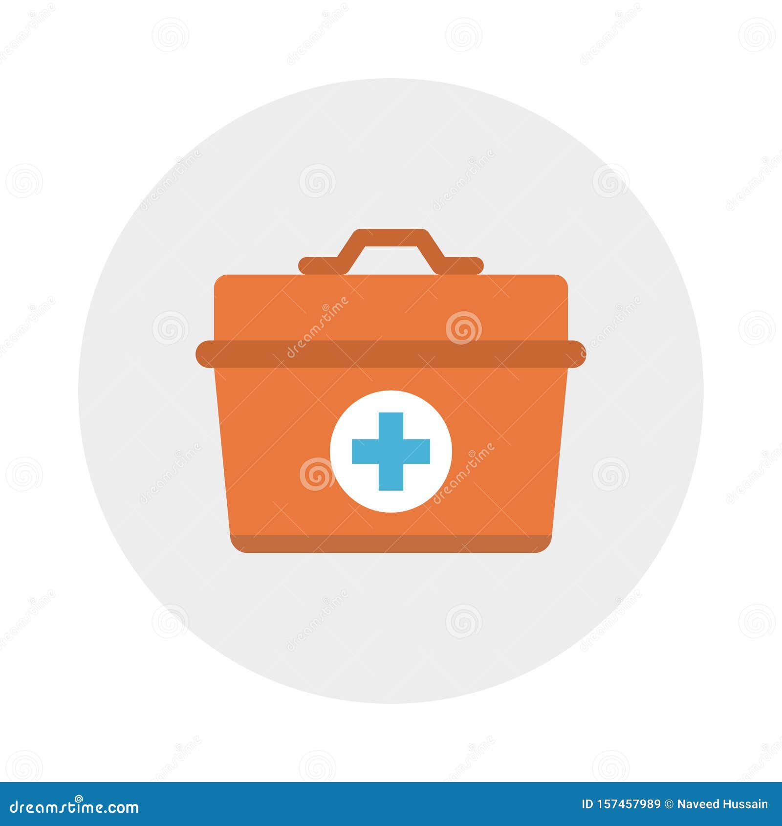 Icono De Vector Plano Del Kit Ilustración del Vector - Ilustración de ...