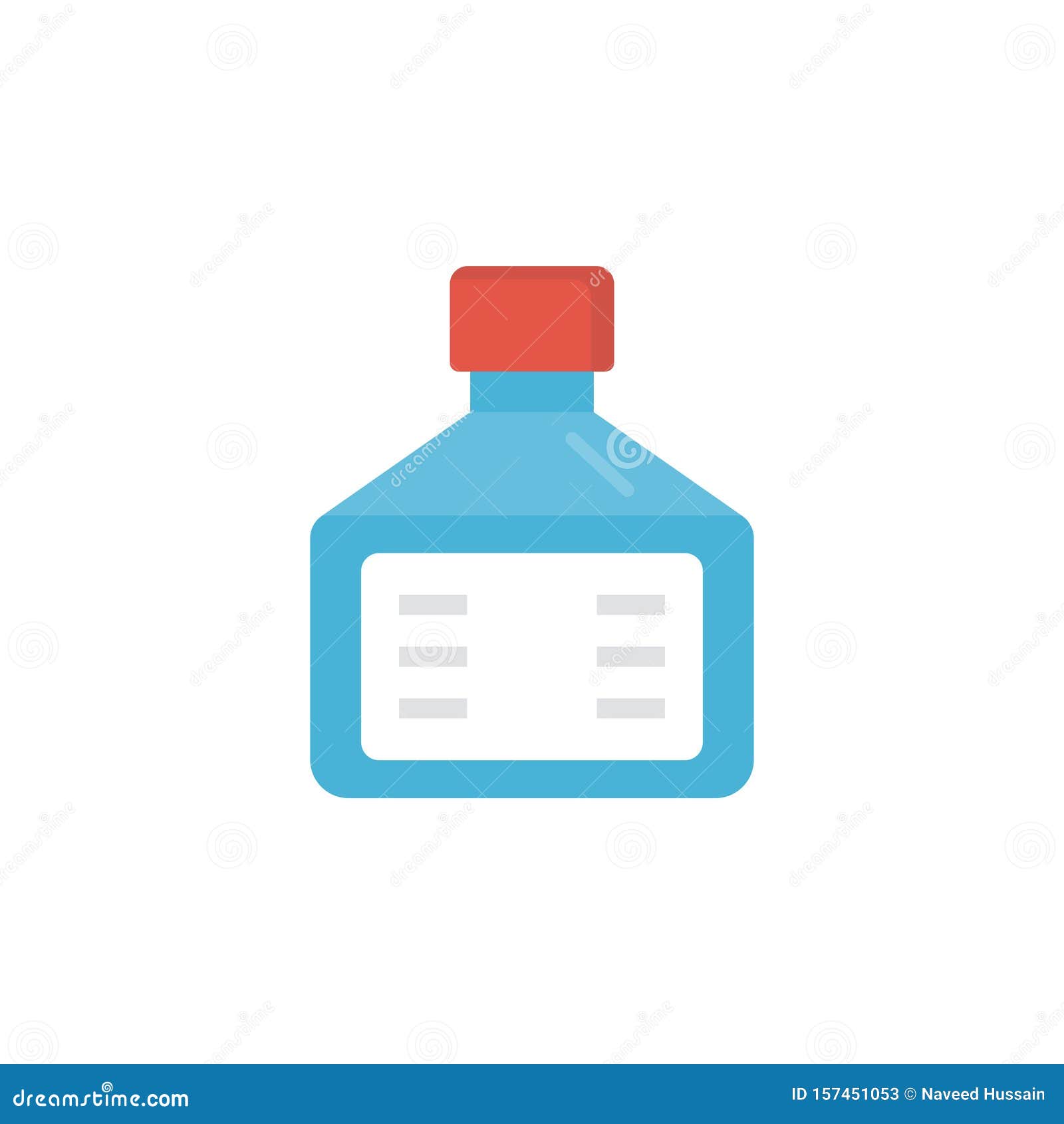 Icono De Vector Plano De Dosis Ilustración del Vector - Ilustración de ...