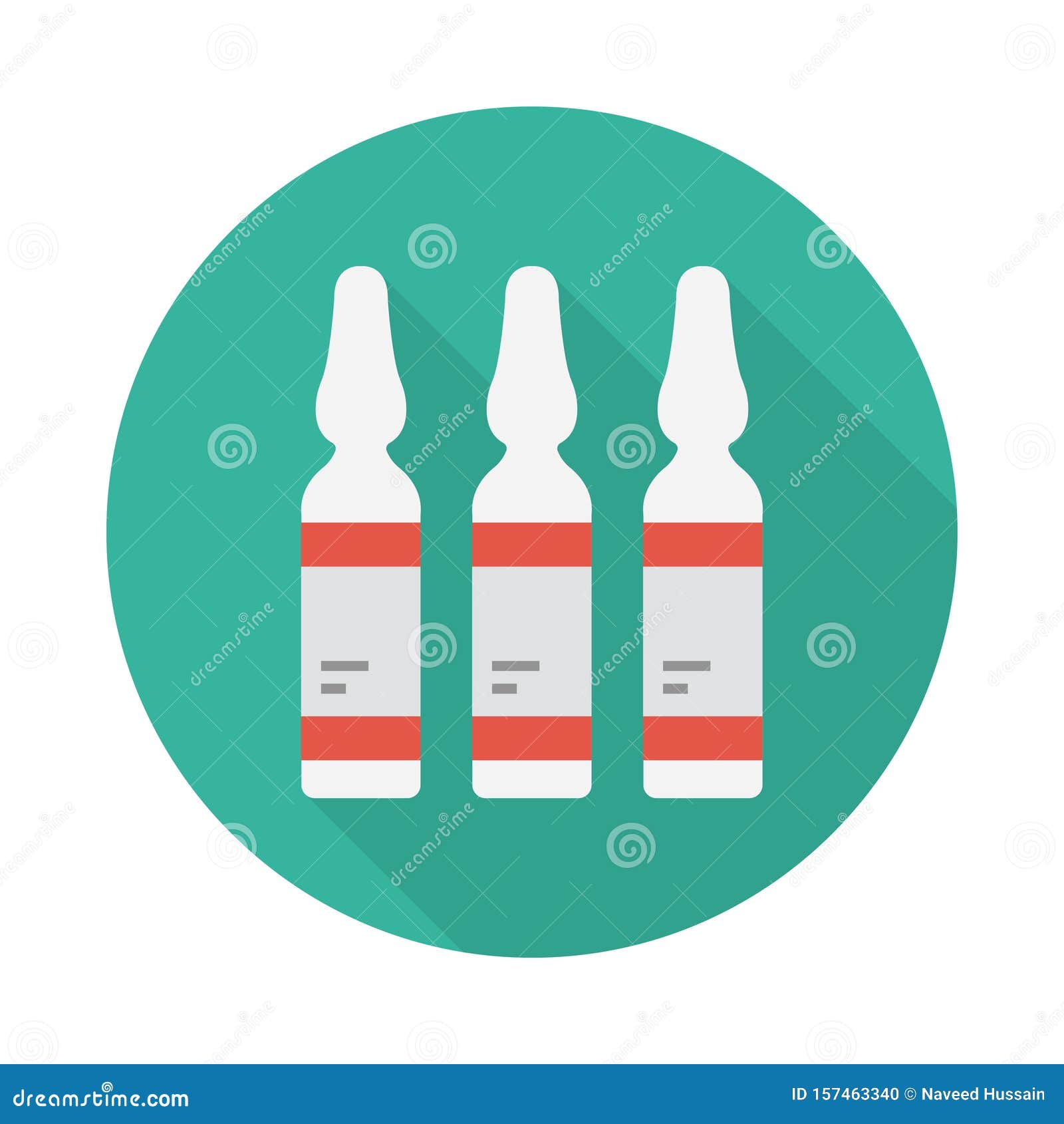 Icono De Vector Plano De Dosis Ilustración del Vector - Ilustración de ...