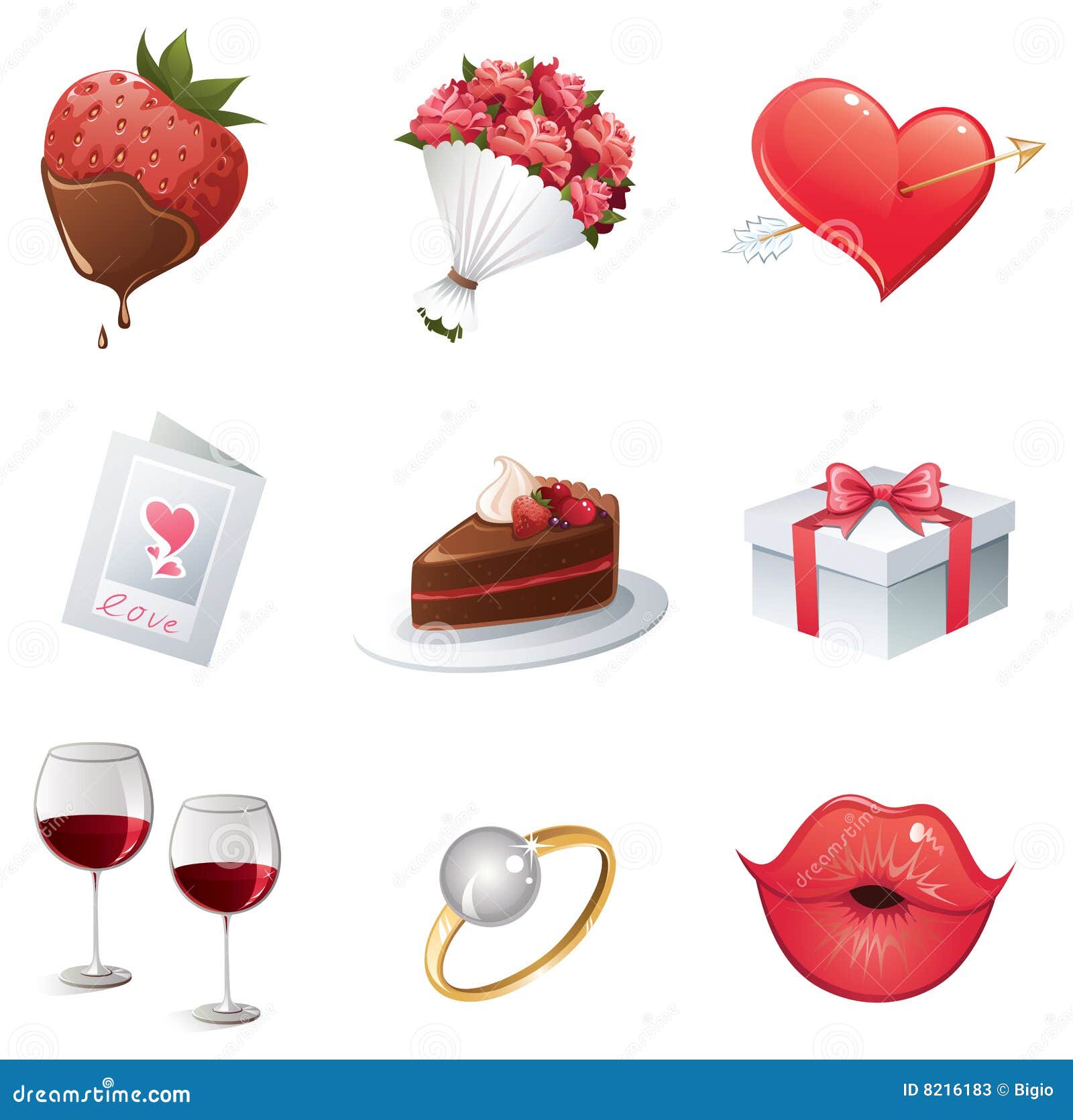 Icono del amor ilustración del vector. Ilustración de ramo - 8216183