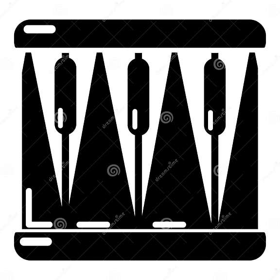 Icono Del Bombo, Estilo Simple Ilustración del Vector - Ilustración de ...