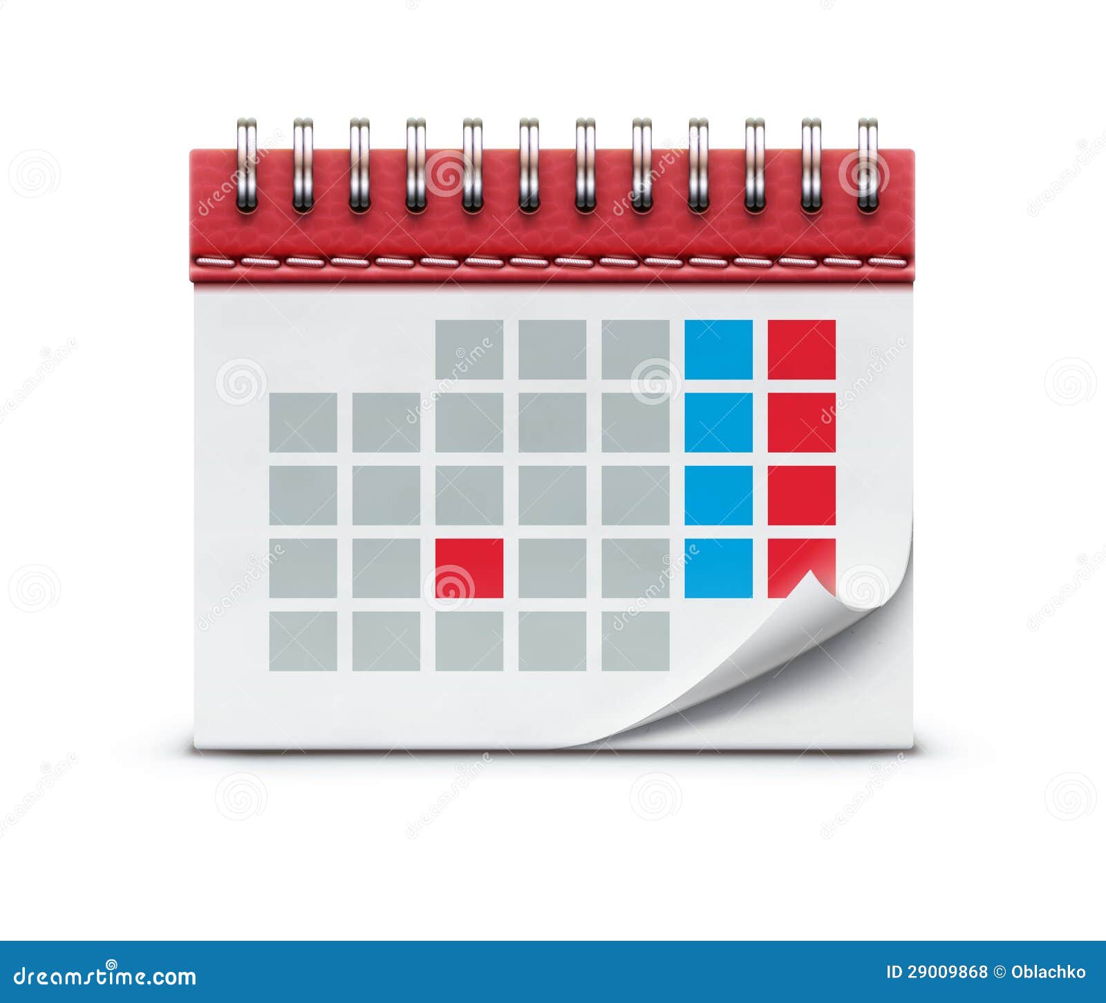 Icono del calendario ilustración del vector. Ilustración de negocios ...