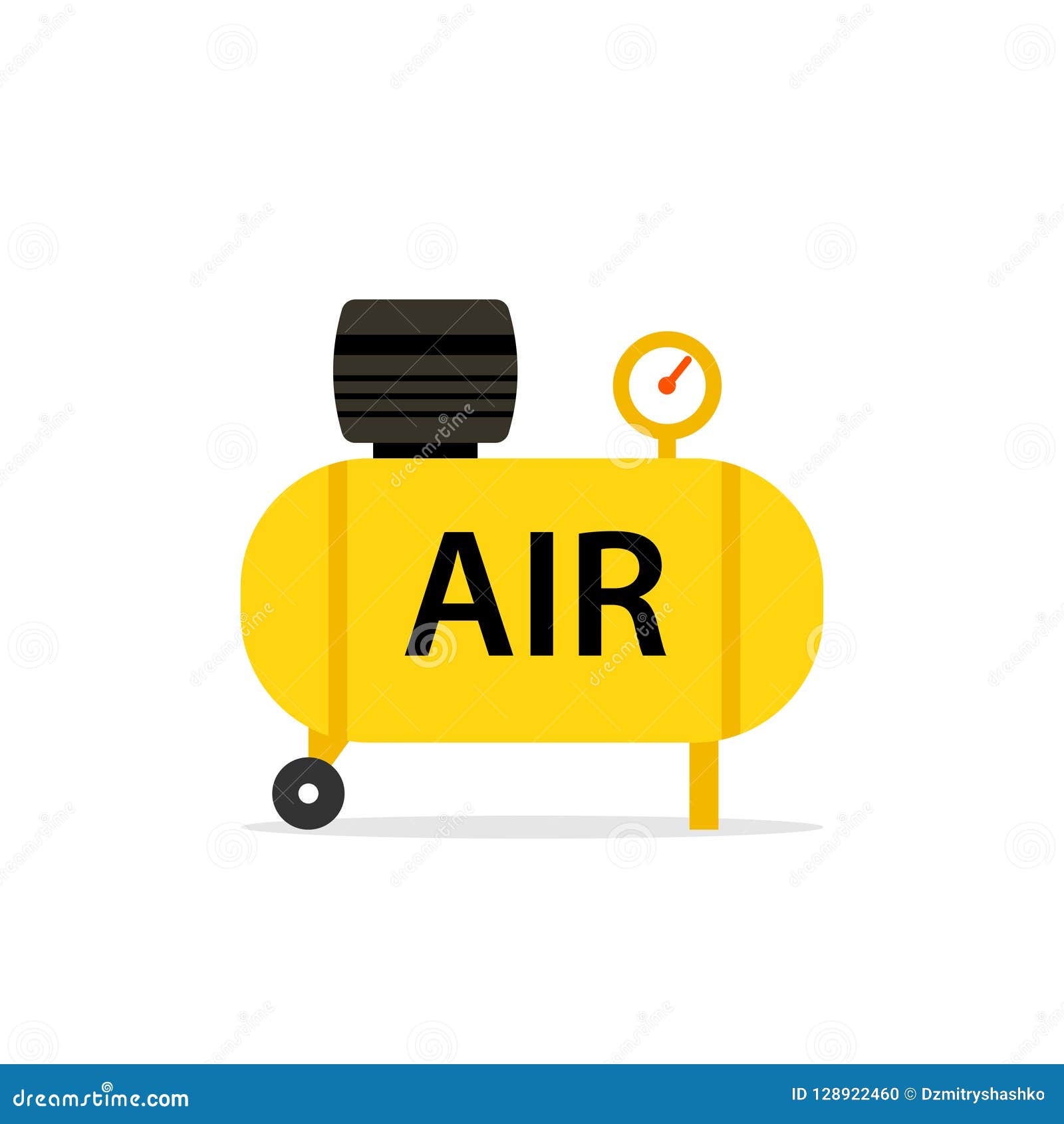 Icono Del Compresor De Aire Ilustración del Vector - Ilustración de ...