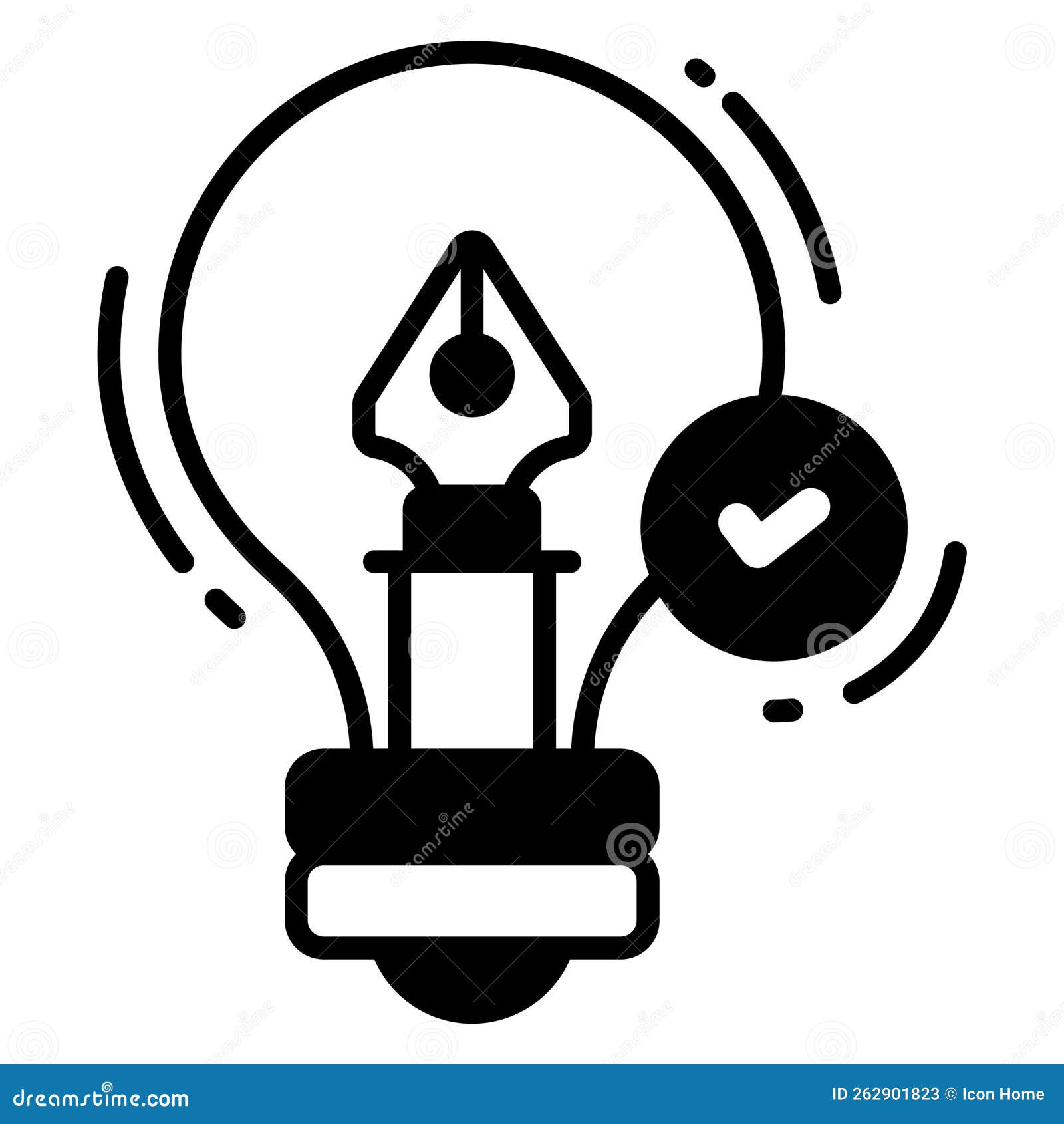 Icono Del Concepto Original De Derecho De Propiedad Intelectual ...