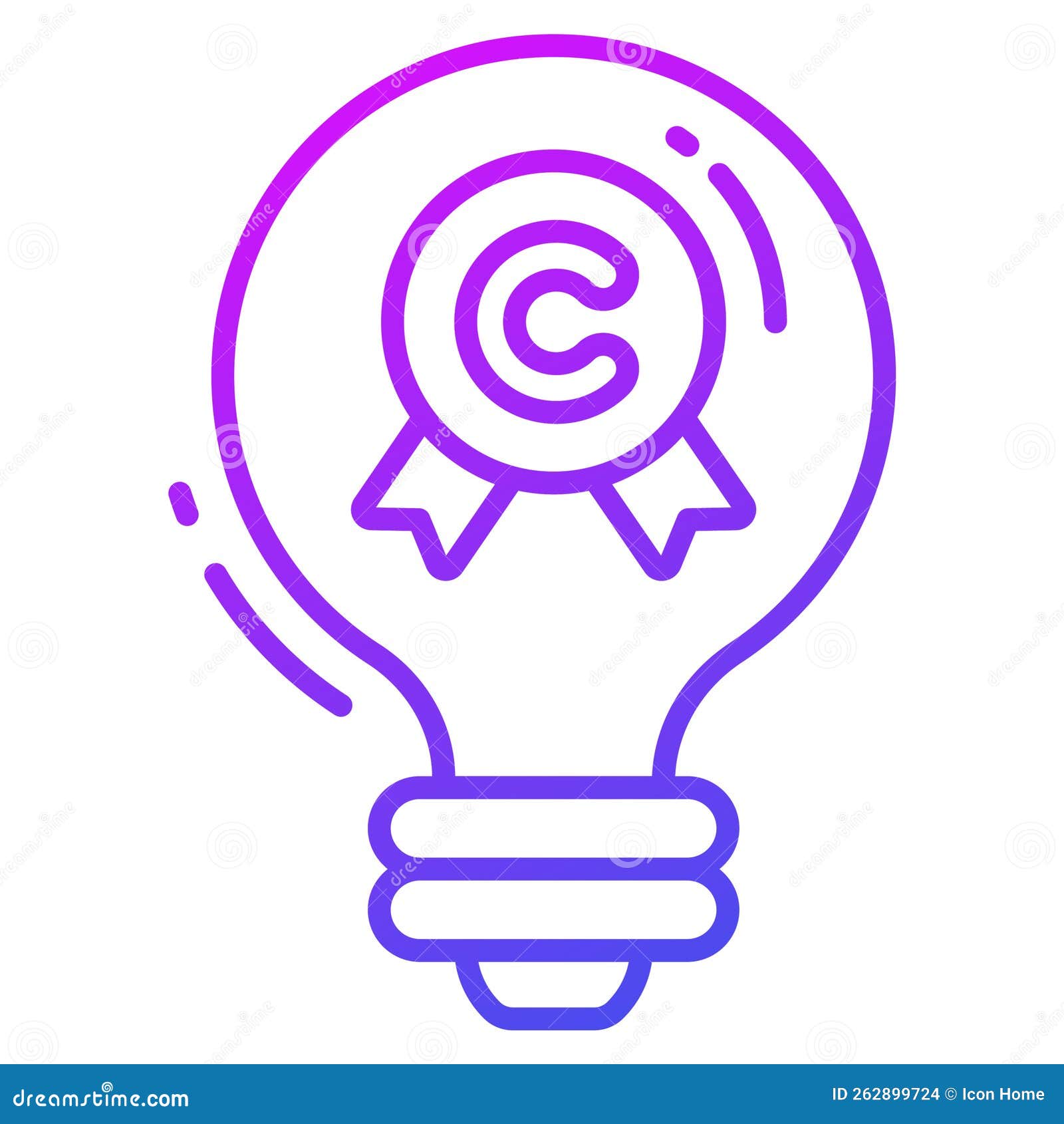 Icono Del Derecho De Propiedad Intelectual Sobre Propiedad Intelectual ...