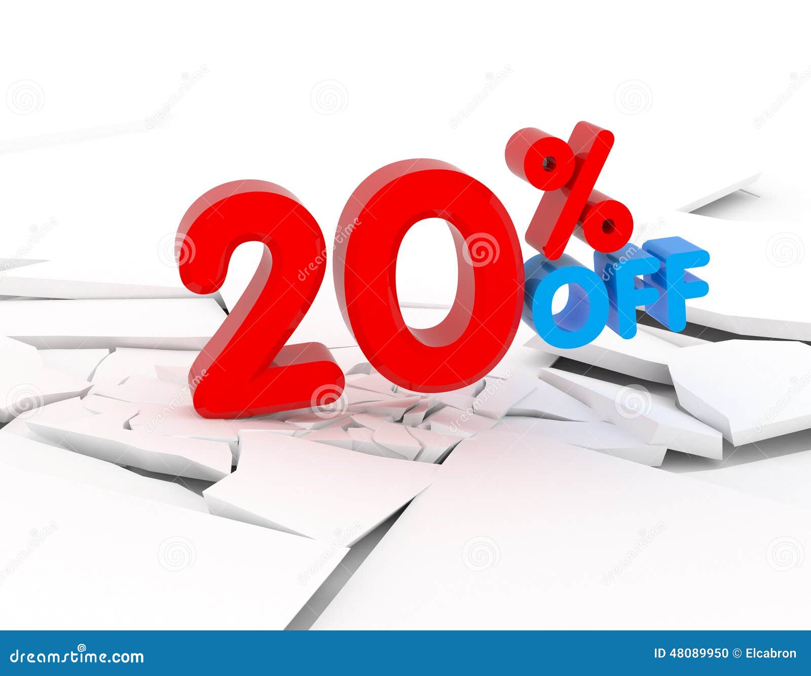 Icono Del Descuento Del 20% Stock de ilustración - Ilustración de ...