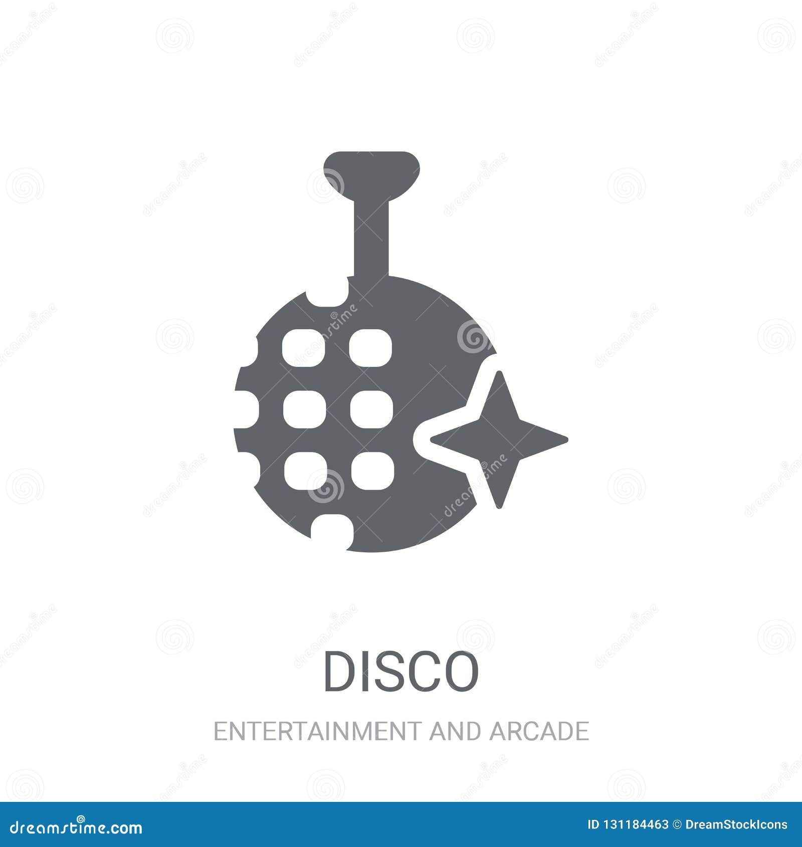 Icono del disco ilustración del vector. Ilustración de partido - 131184463