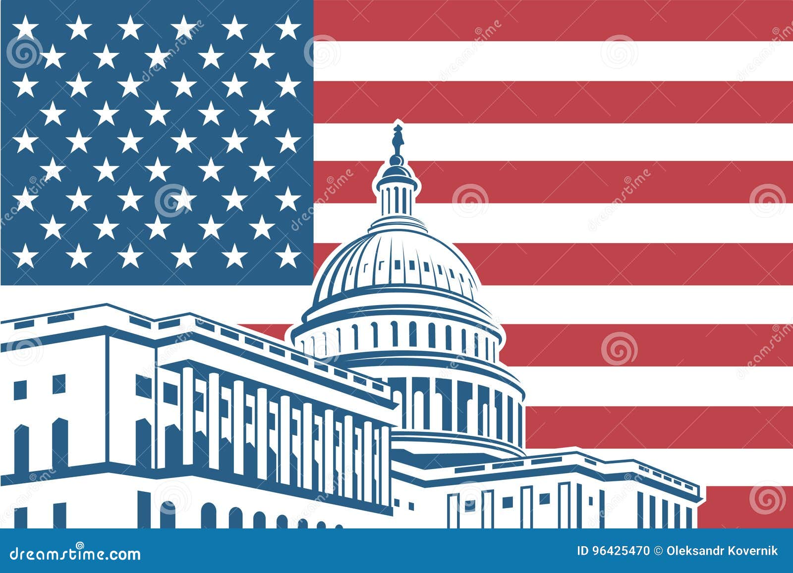 Icono Del Edificio Del Capitolio Ilustración del Vector - Ilustración de blanco, capitolio: 96425470