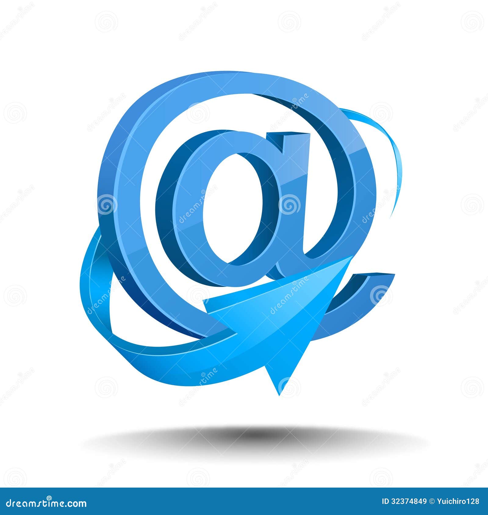 Icono del email stock de ilustración. Ilustración de conecte - 32374849