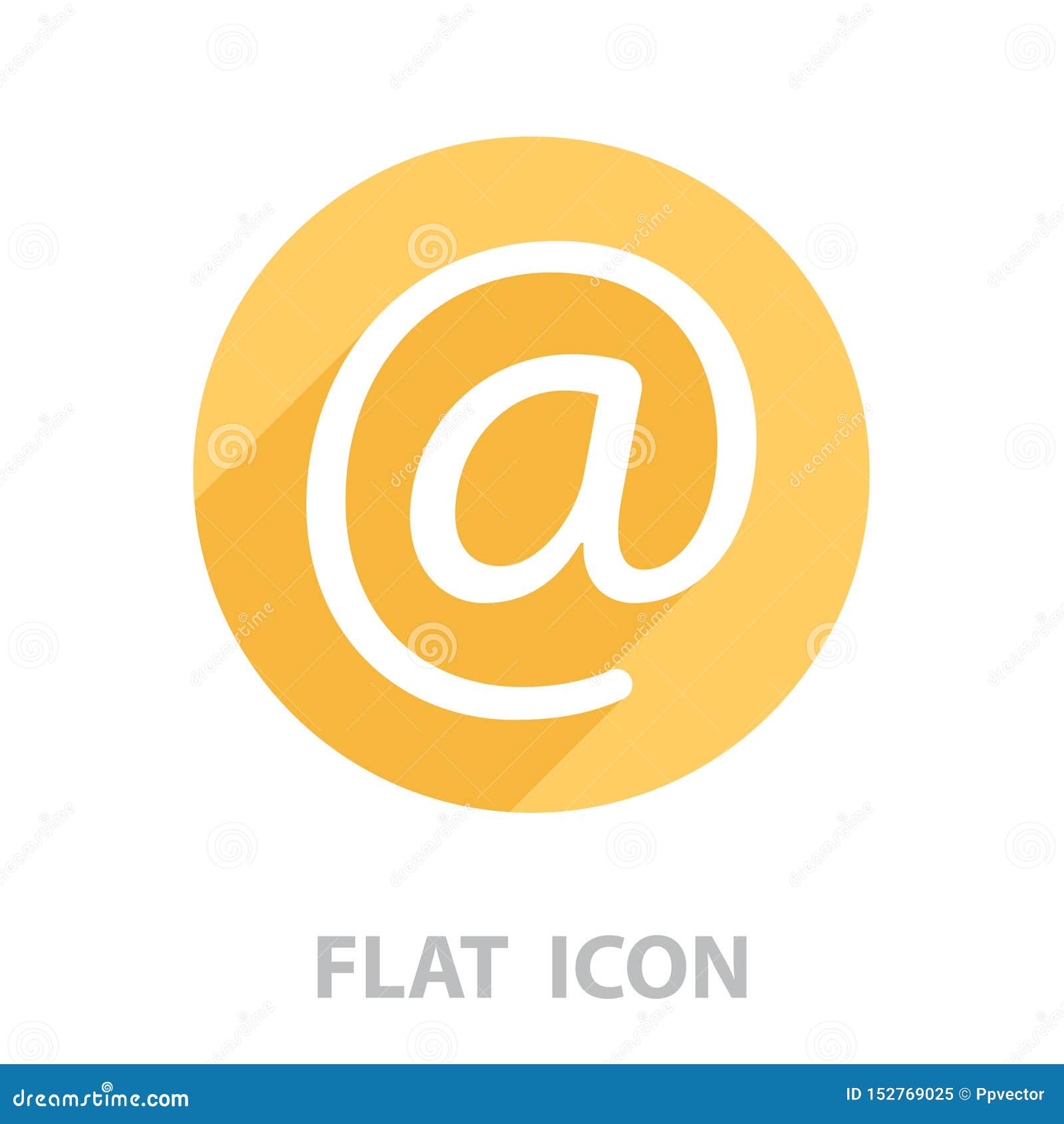 Icono Del Email Ilustraci?n Del Vector Ilustración del Vector ...