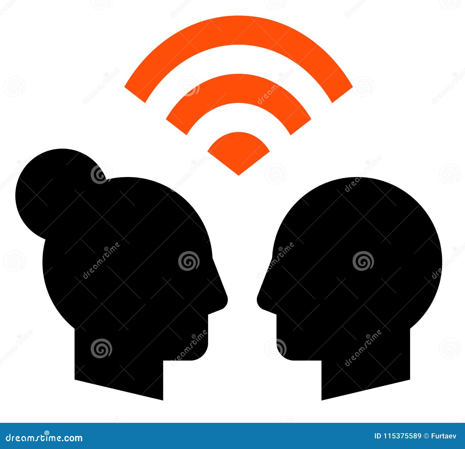 Icono Del Entendimiento Mutuo Ilustración del Vector - Ilustración de ...