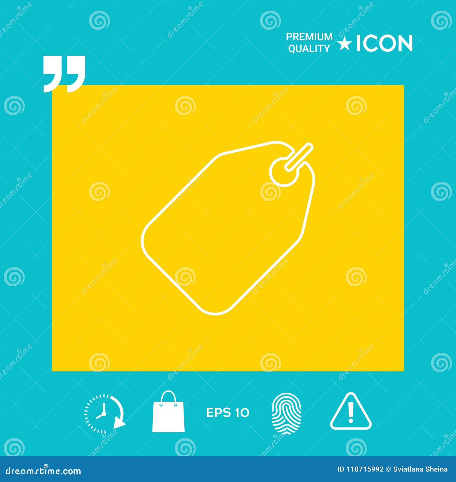 Icono del eslogan ilustración del vector. Ilustración de barra - 110715992