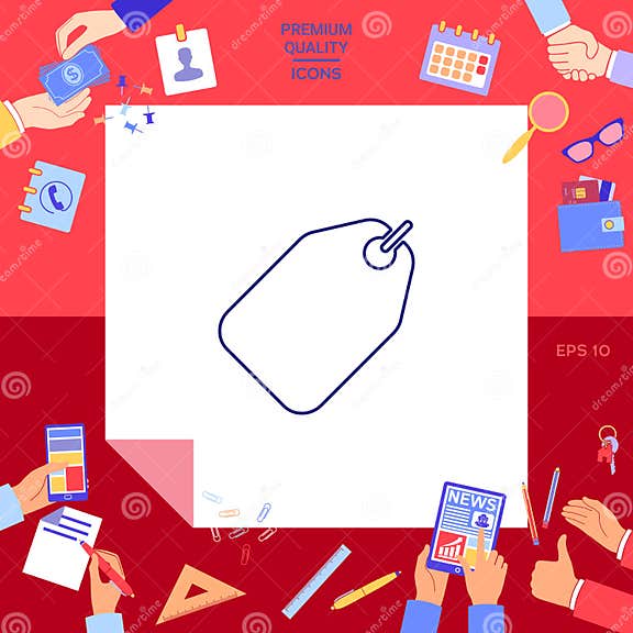 Icono del eslogan ilustración del vector. Ilustración de espacio ...