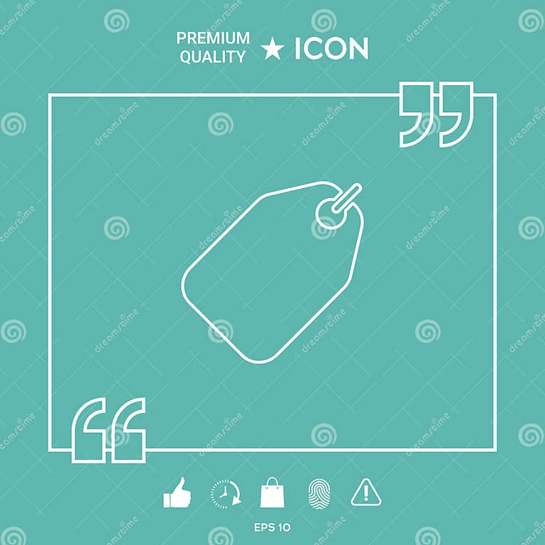 Icono del eslogan ilustración del vector. Ilustración de copia - 114983059