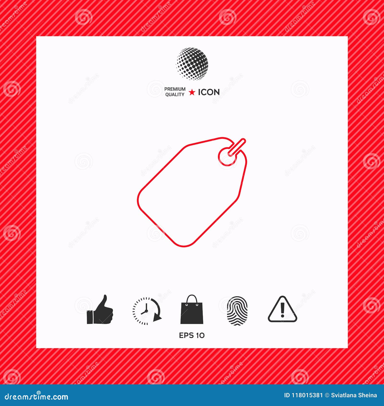 Icono del eslogan ilustración del vector. Ilustración de copia - 118015381