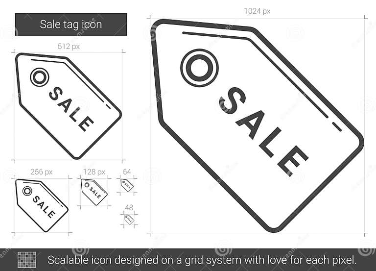 Icono Del Eslogan De La Venta Ilustración del Vector - Ilustración de ...