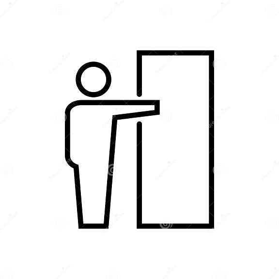 Icono Del Expositor, Ejemplo Del Vector Ilustración del Vector ...