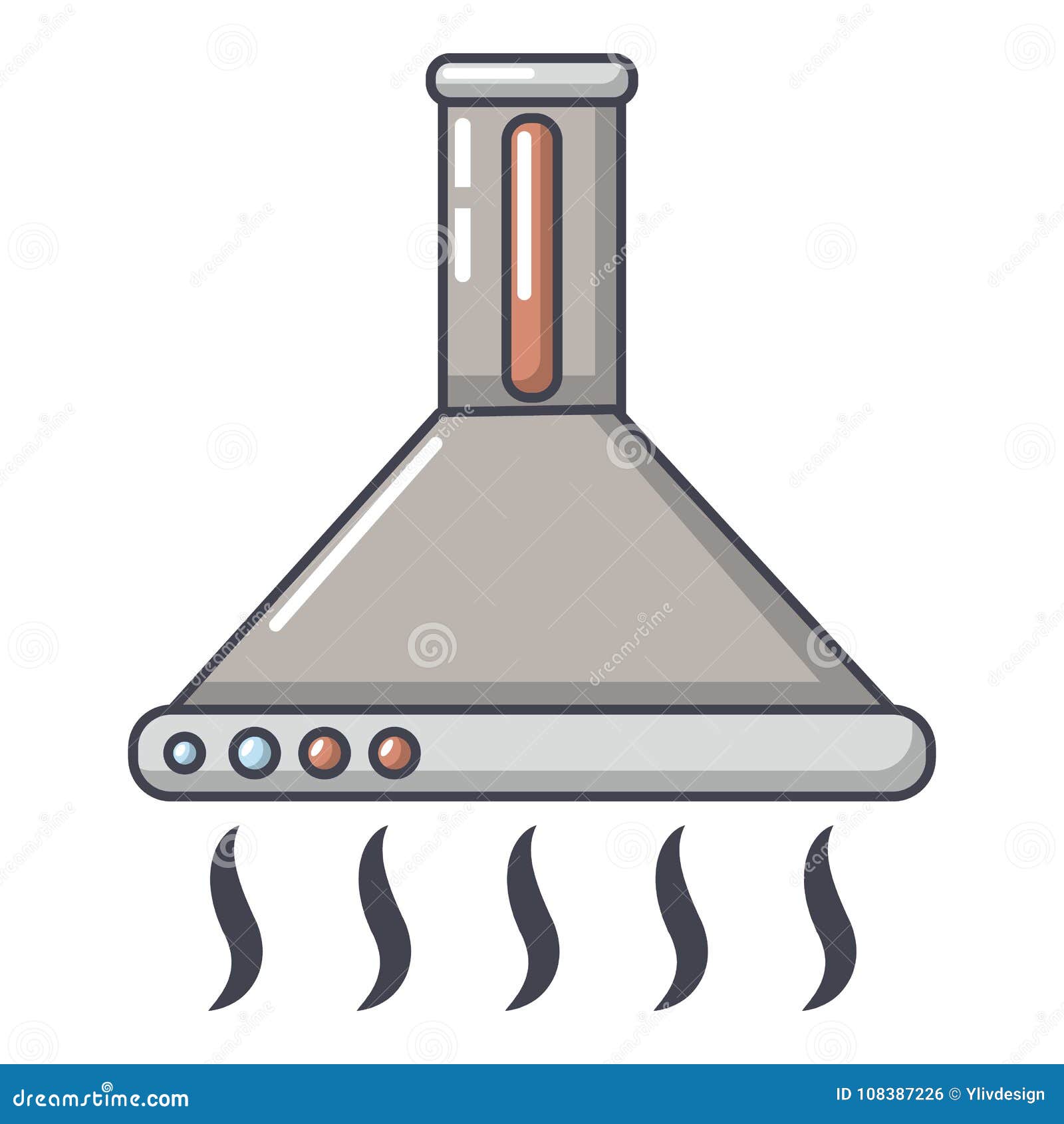 Icono Del Extractor, Estilo De La Historieta Ilustración del Vector ...