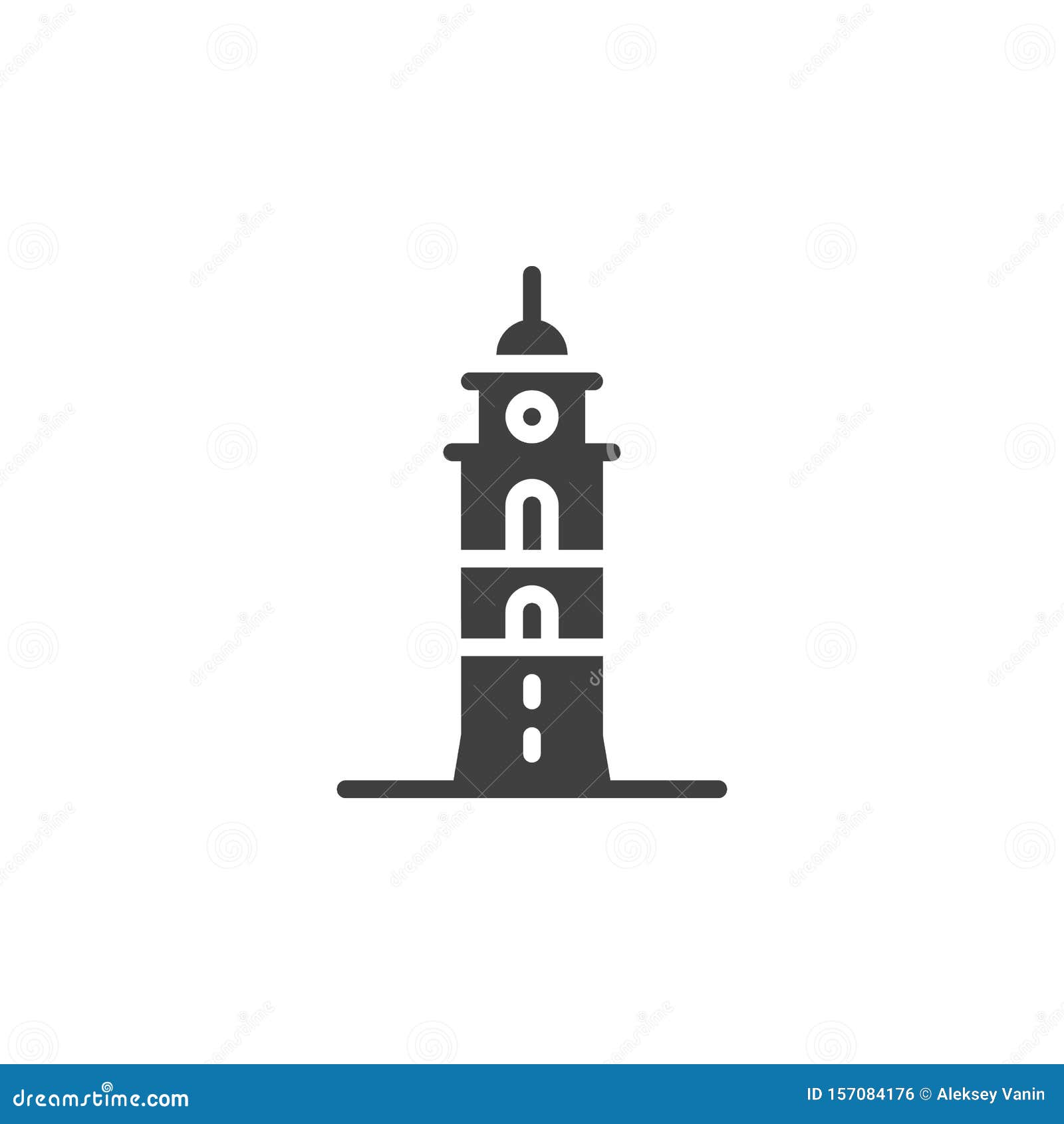 Icono Del Famoso Vector Vilnius Ilustración del Vector - Ilustración de ...