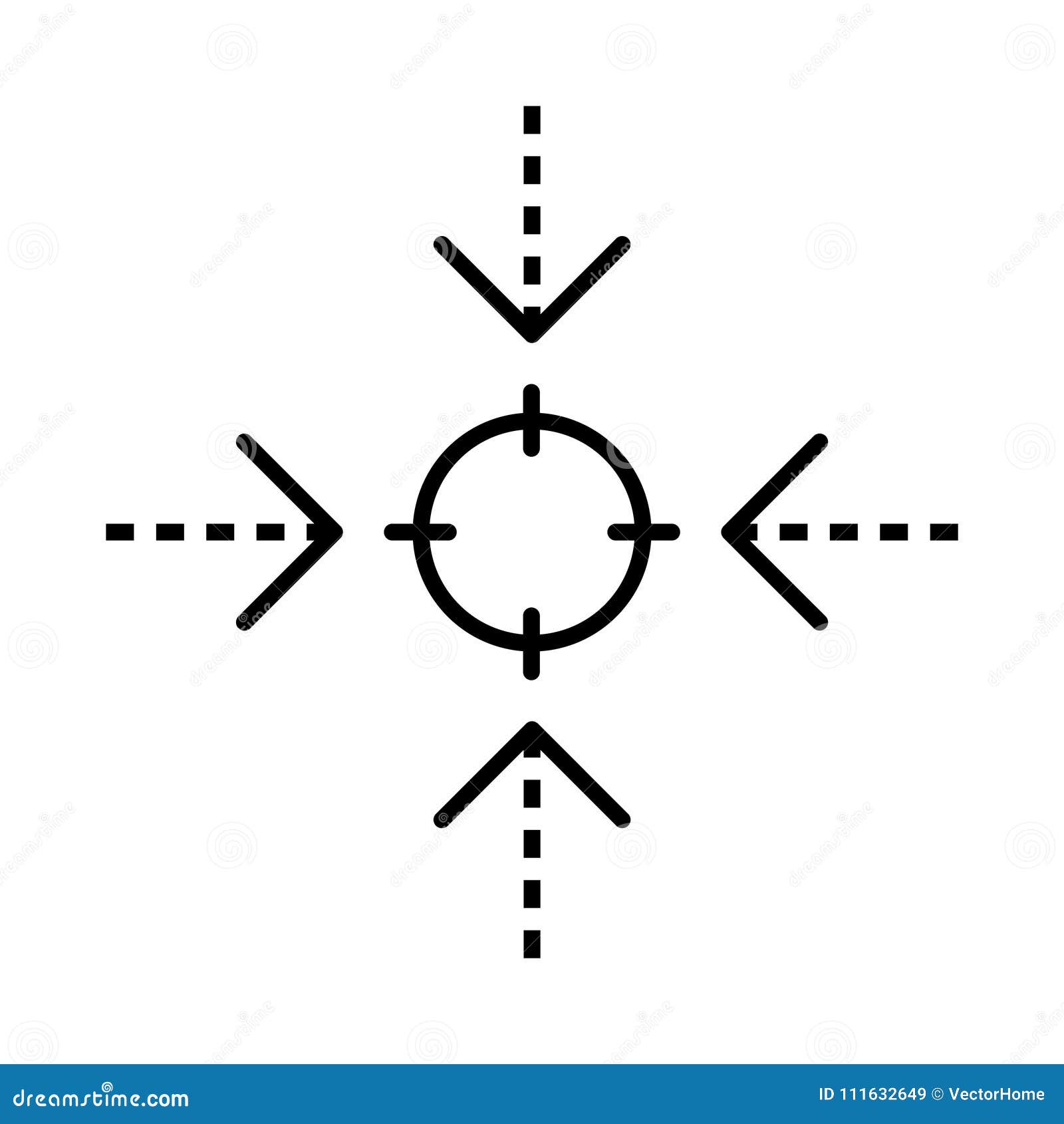 Icono Del Foco, Ejemplo Del Vector Ilustración del Vector - Ilustración ...