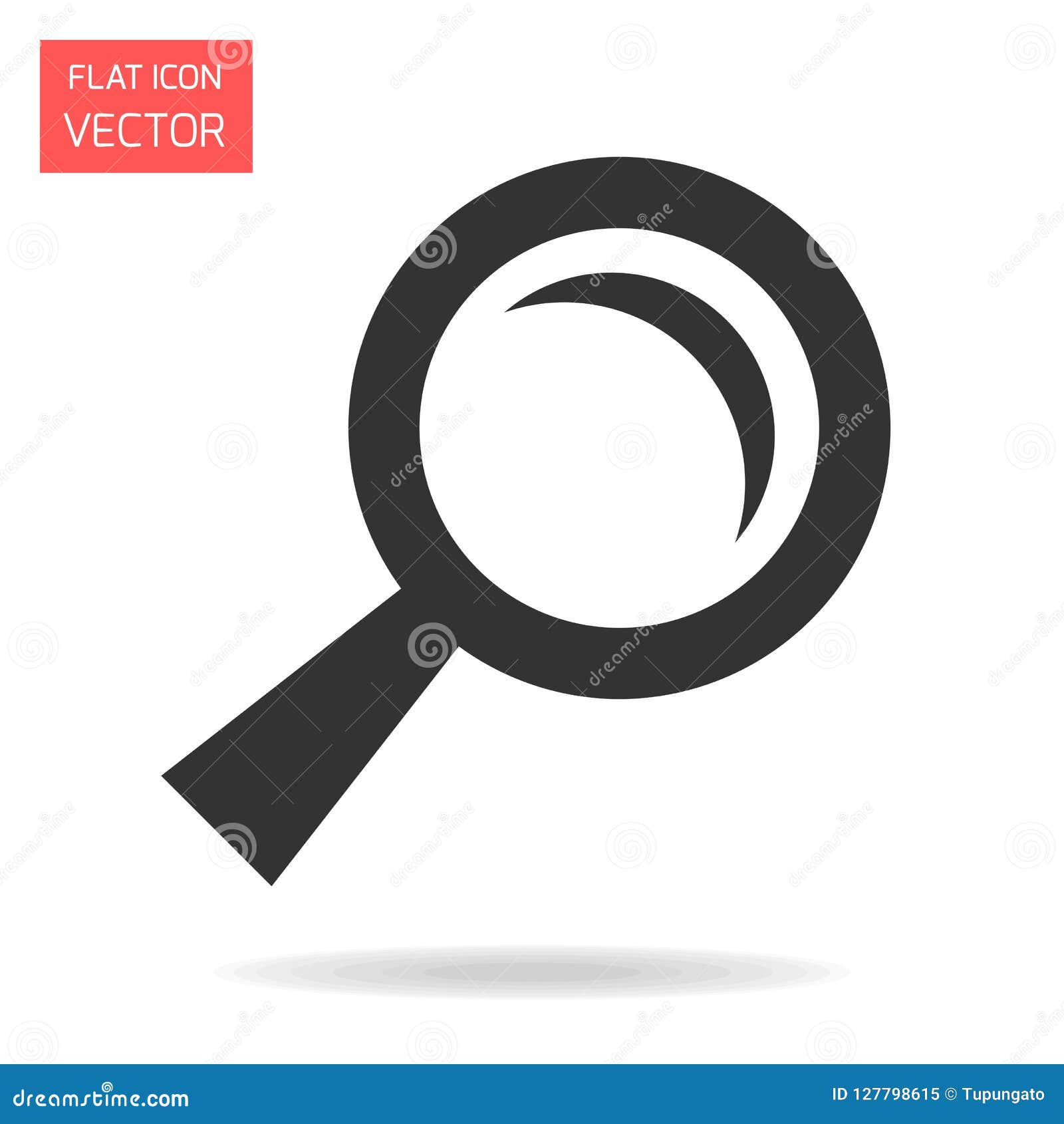 Icono del hallazgo ilustración del vector. Ilustración de herramienta ...