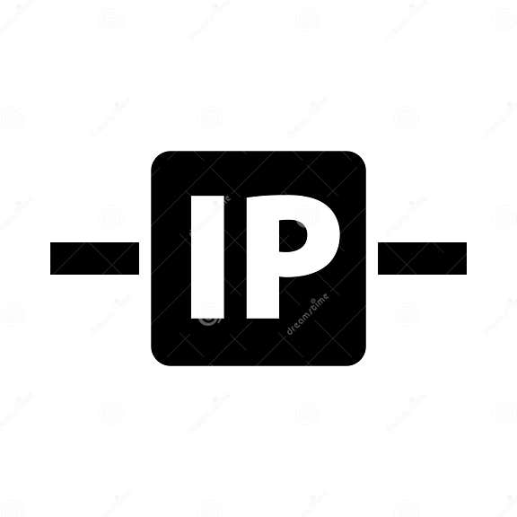 Icono Del IP, Ejemplo Del Vector Ilustración del Vector - Ilustración ...