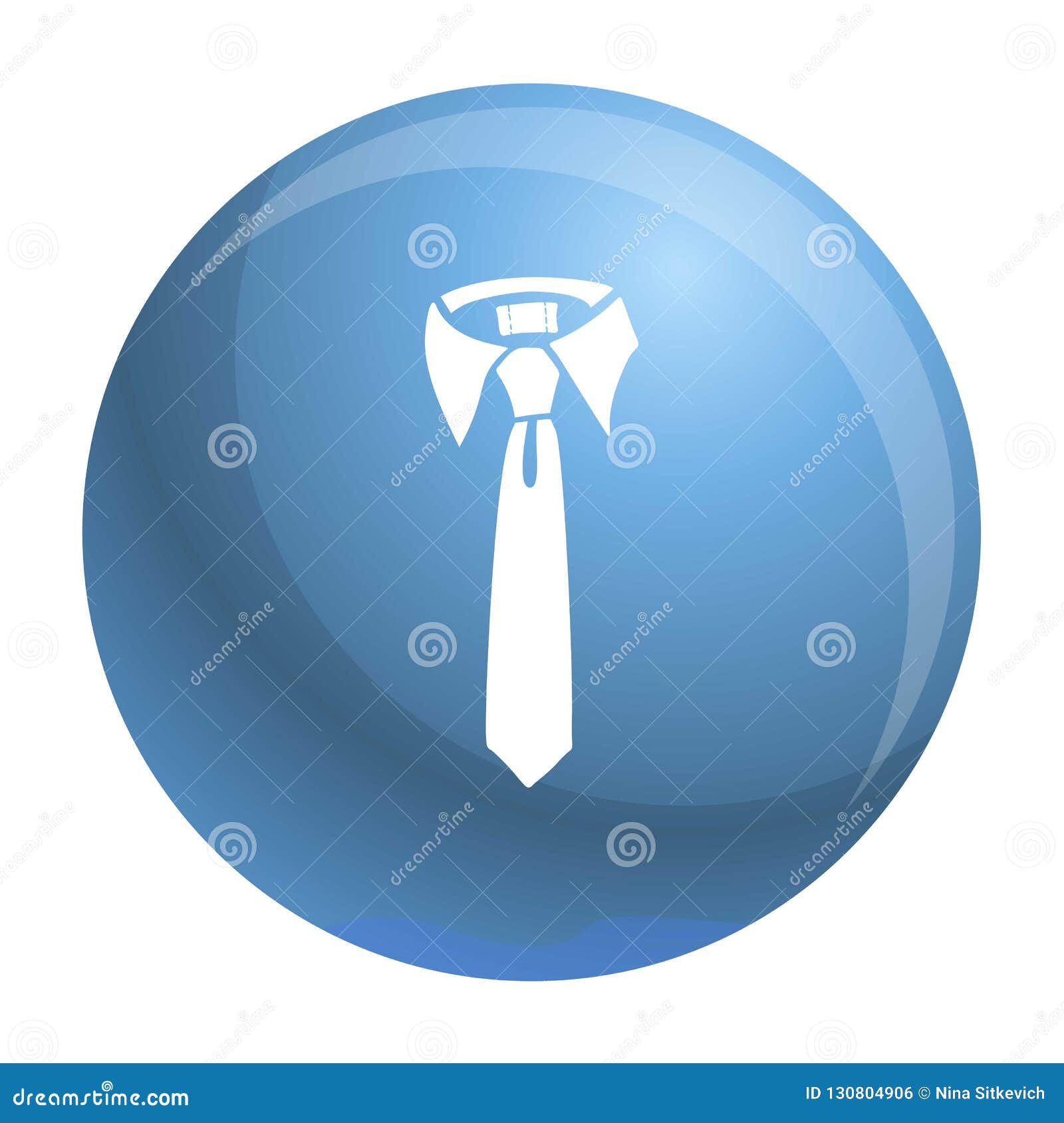 Icono Del Lazo, Estilo Simple Ilustración del Vector - Ilustración de ...