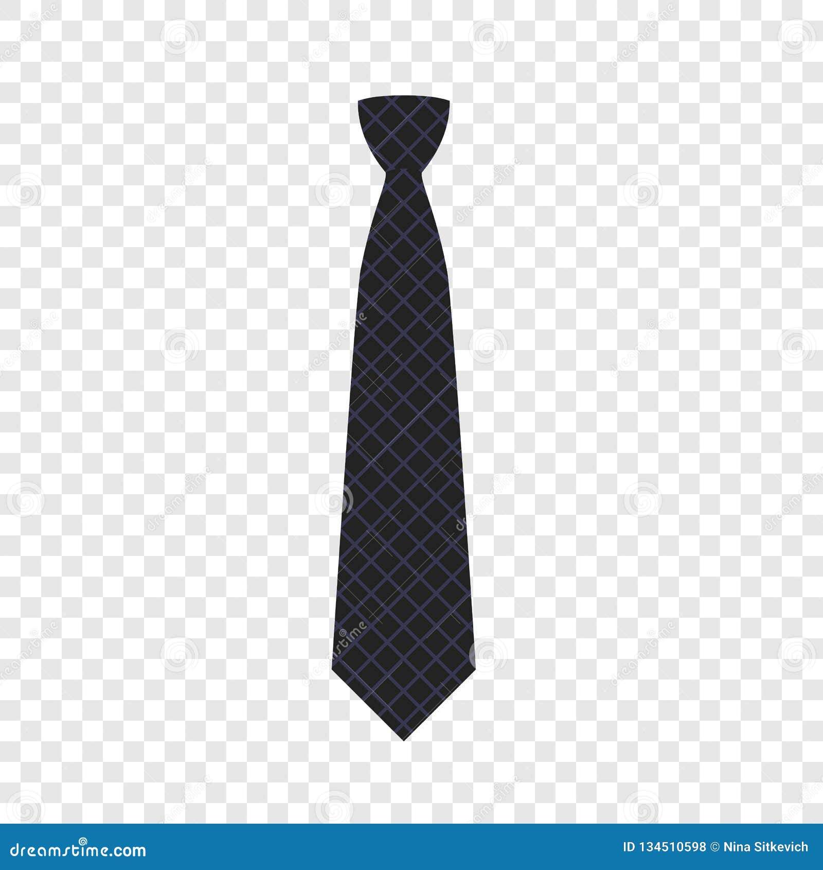 Icono Del Lazo Negro, Estilo Plano Ilustración del Vector - Ilustración ...