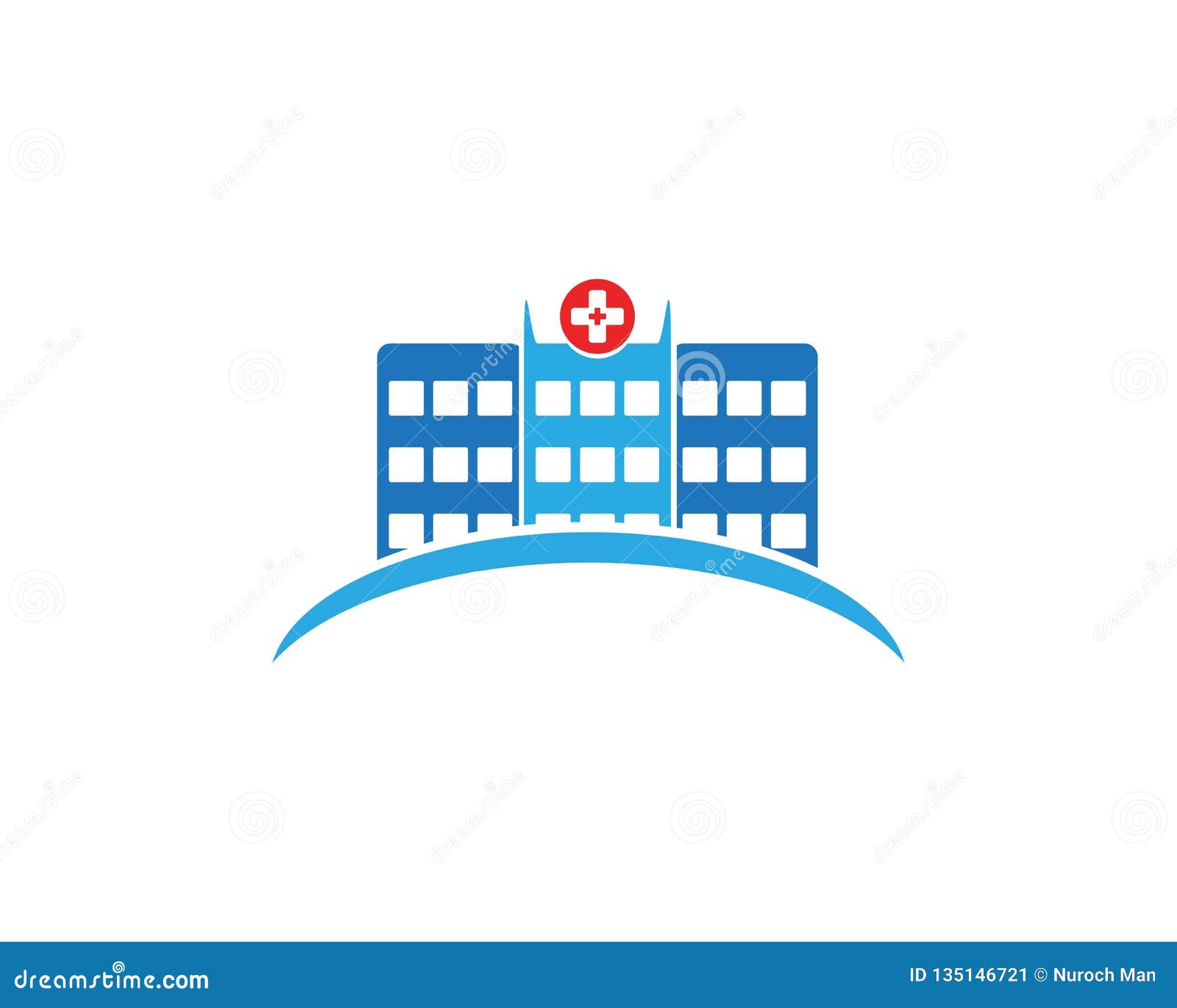 Icono Del Logotipo Del Hospital Ilustración del Vector - Ilustración de ...