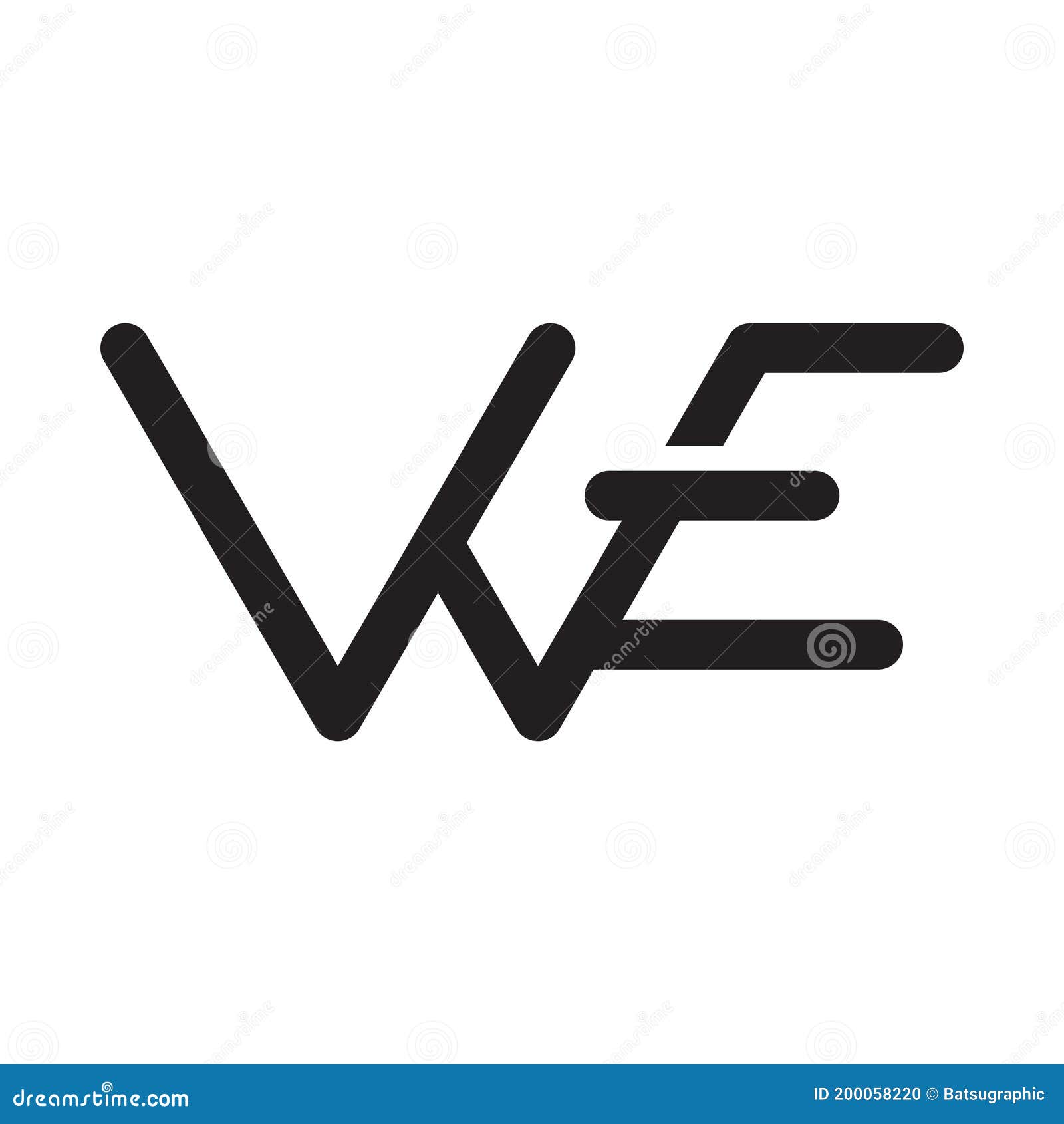 Icono Del Logotipo Del Vector De Letra Inicial Ilustración del Vector ...